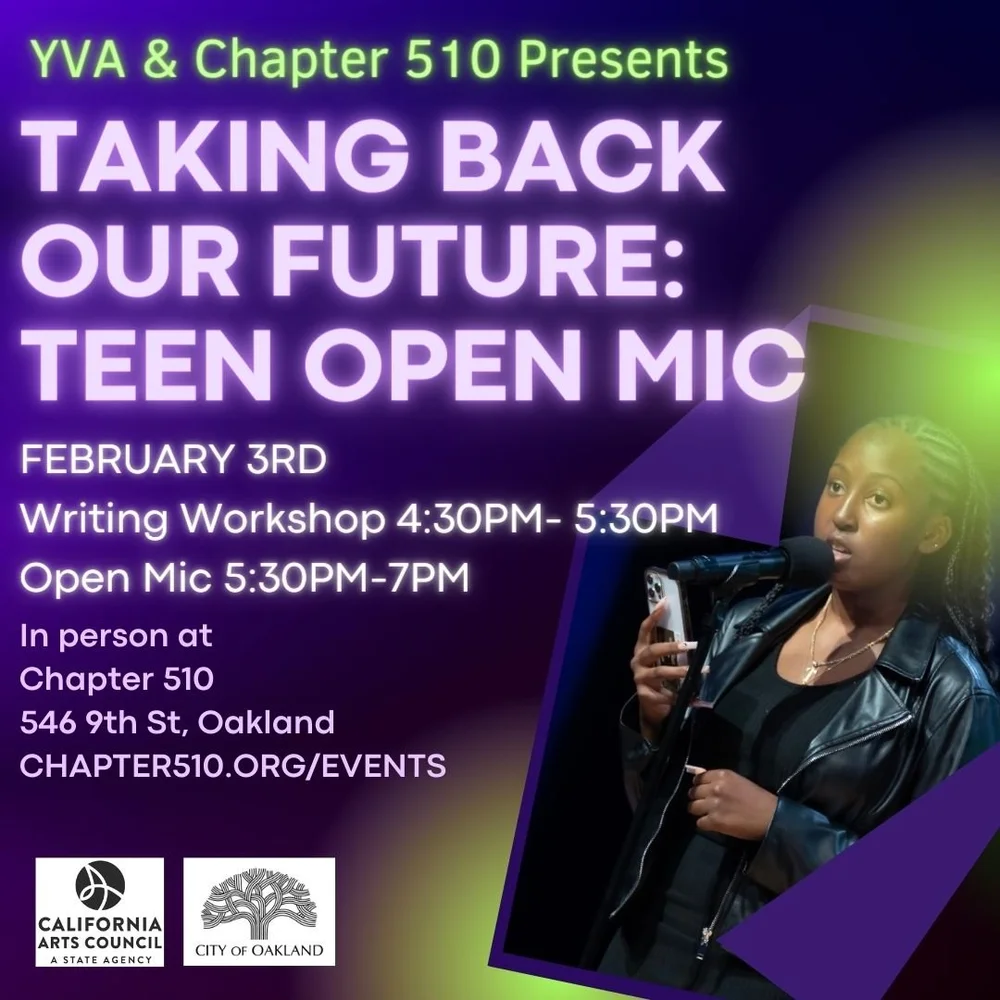 Events & Youth Open Mics — Chapter 510 | A made-in-Oakland youth ...