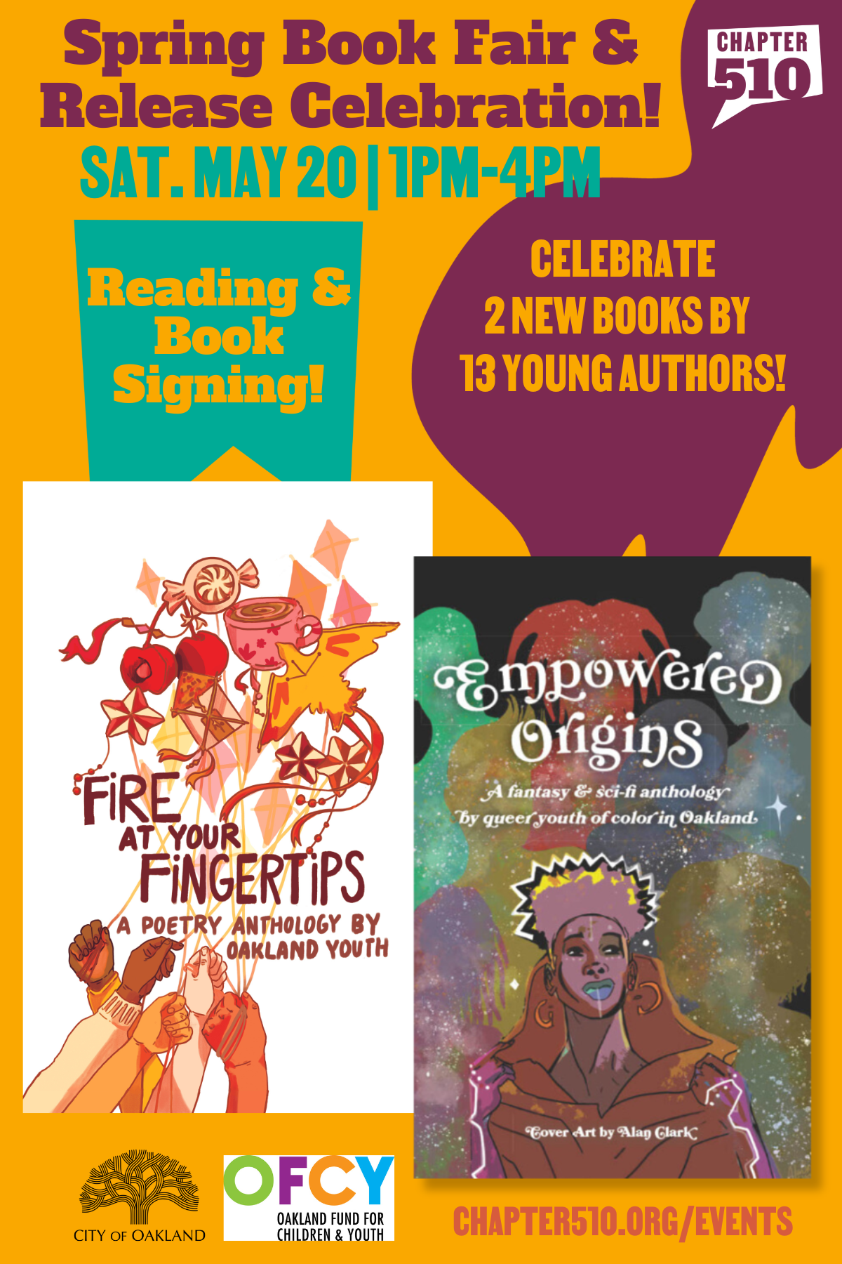 CHAPTER 510’S SPRING BOOK FAIR & double book release! — Chapter 510 | A ...