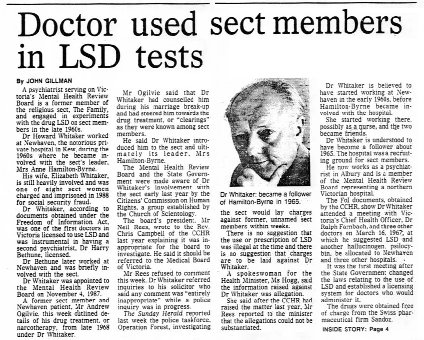 Melbourne's Forgotten Psychedelic Era - Part Three - — Entheogenesis ...