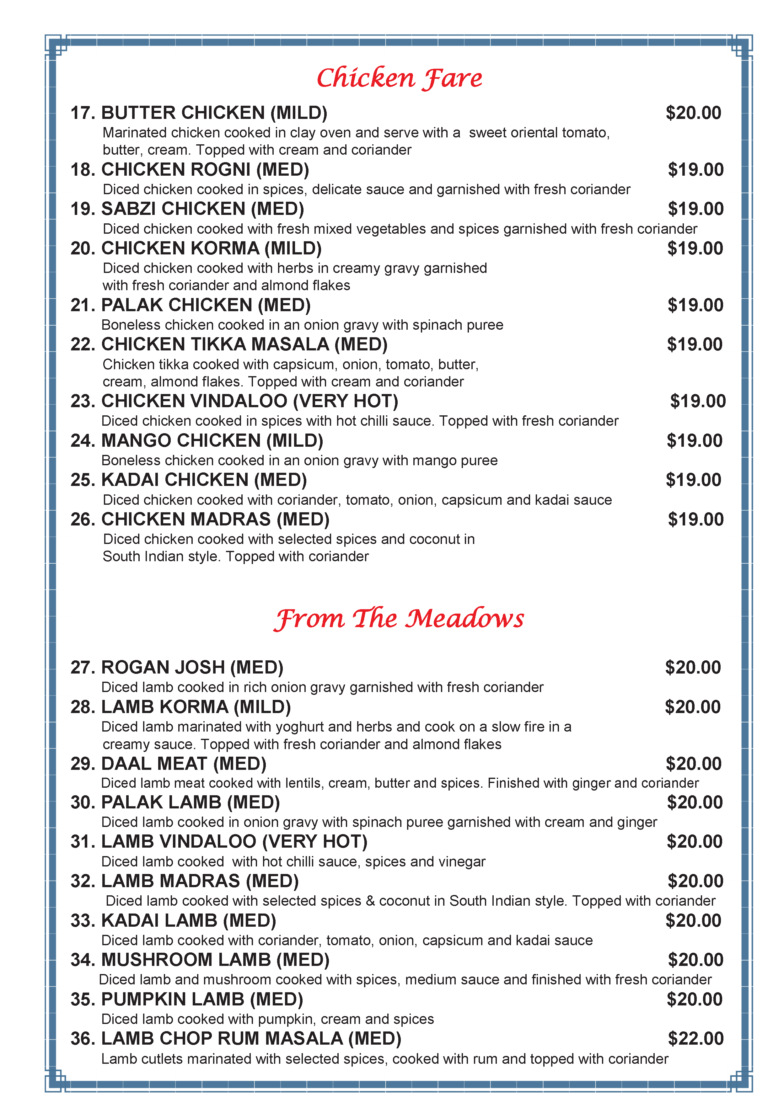 Chiraag Indian & Nepalese Restaurant