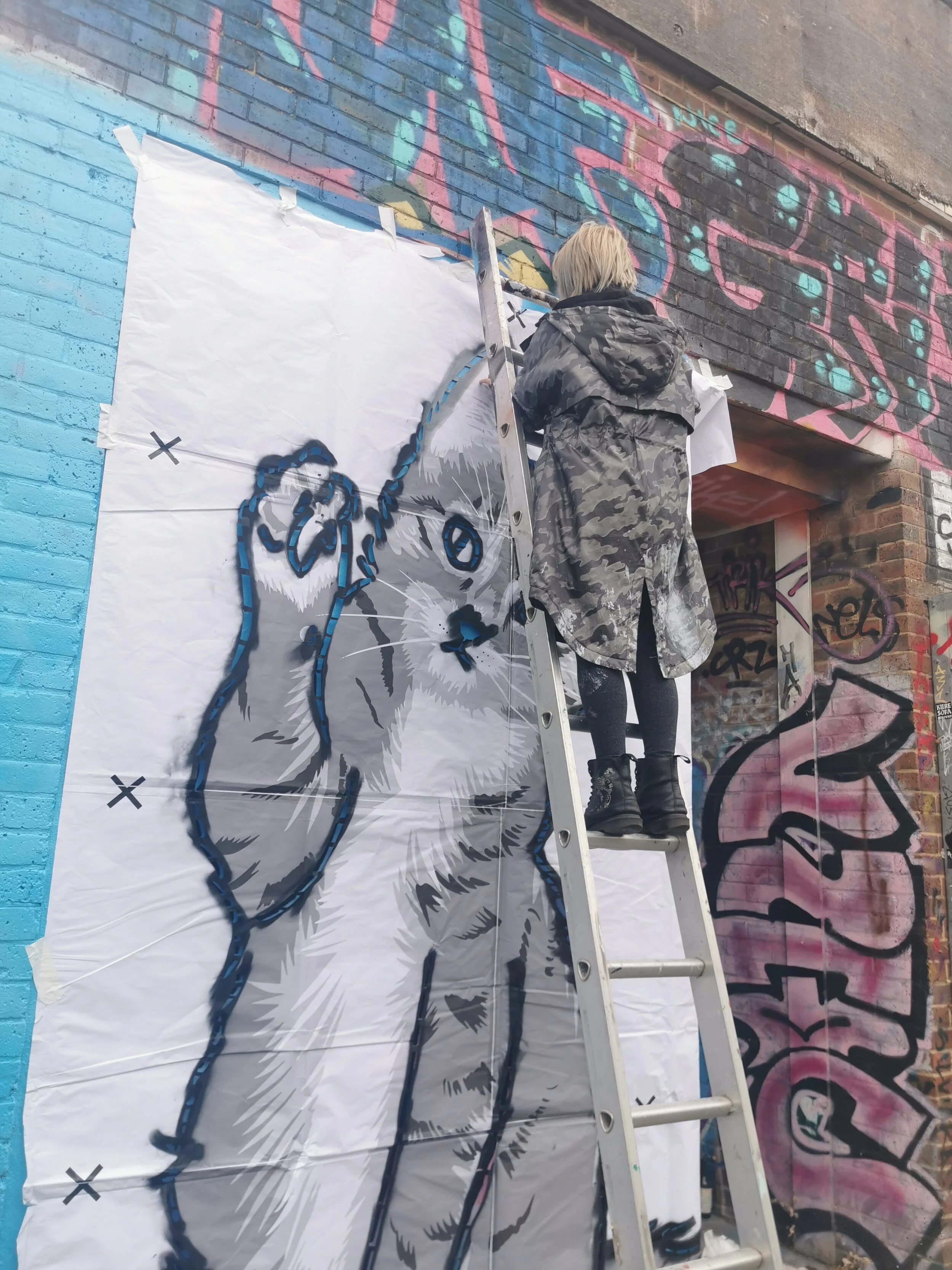 Sprite's Story — Biography of Female Graffiti / Street Artist Based in ...