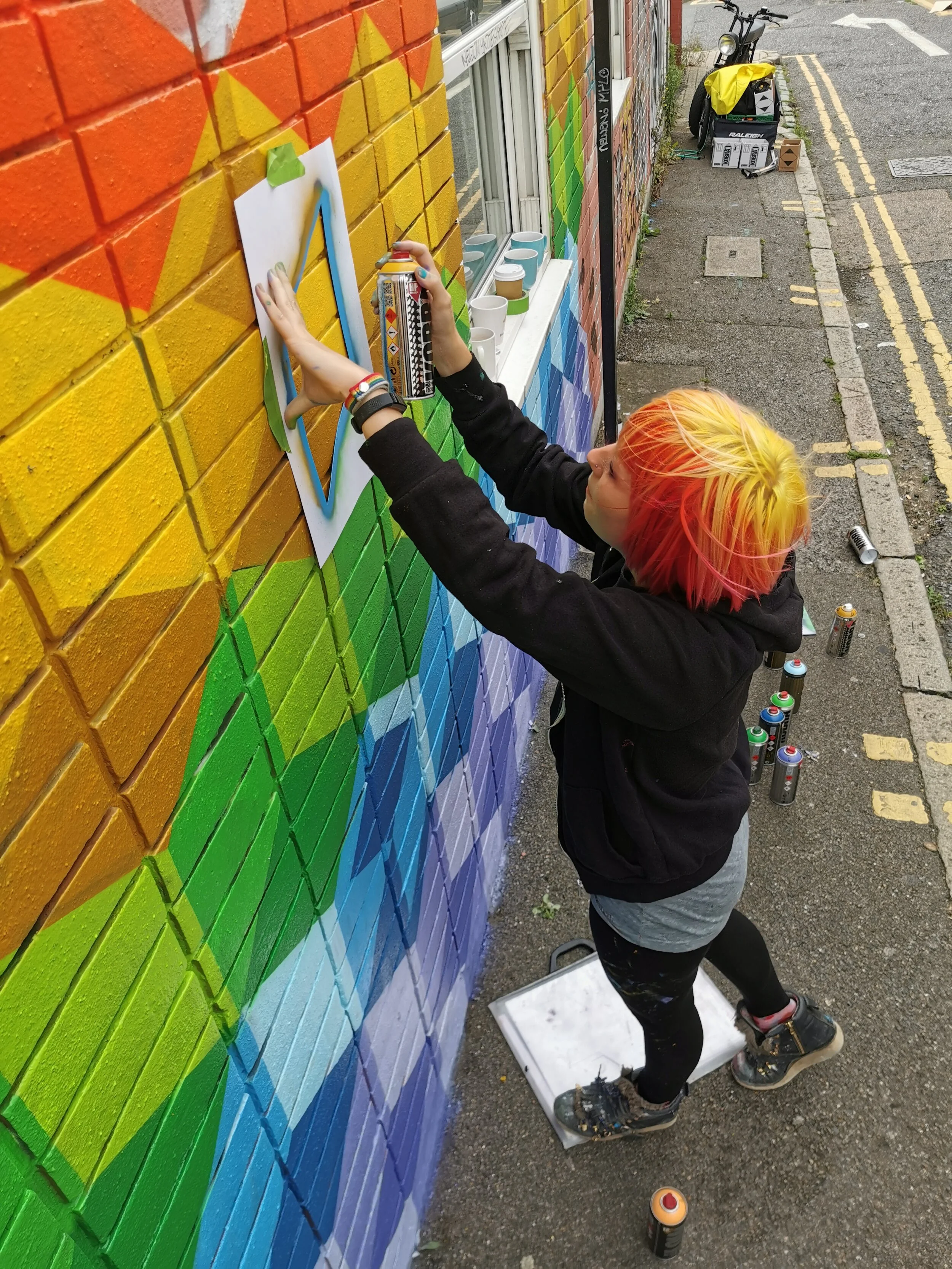 Sprite's Story — Biography of Female Graffiti / Street Artist Based in ...