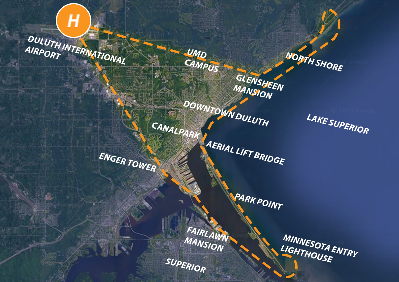 45 Mile Tour — Lake Superior Helicopters | Professional Helicopter ...
