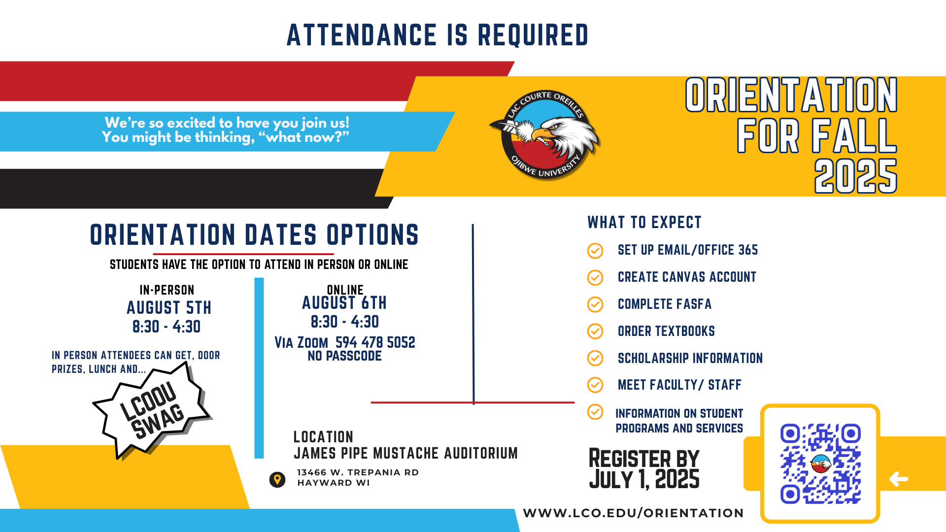 Orientation — Education for college students seeking a degree or ...