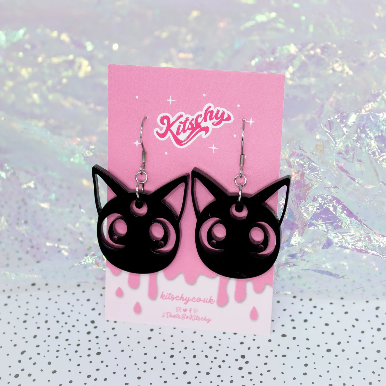 Hazbin Hotel Lute Exorcist Mask Angels Earrings — Kitschy - Handmade ...