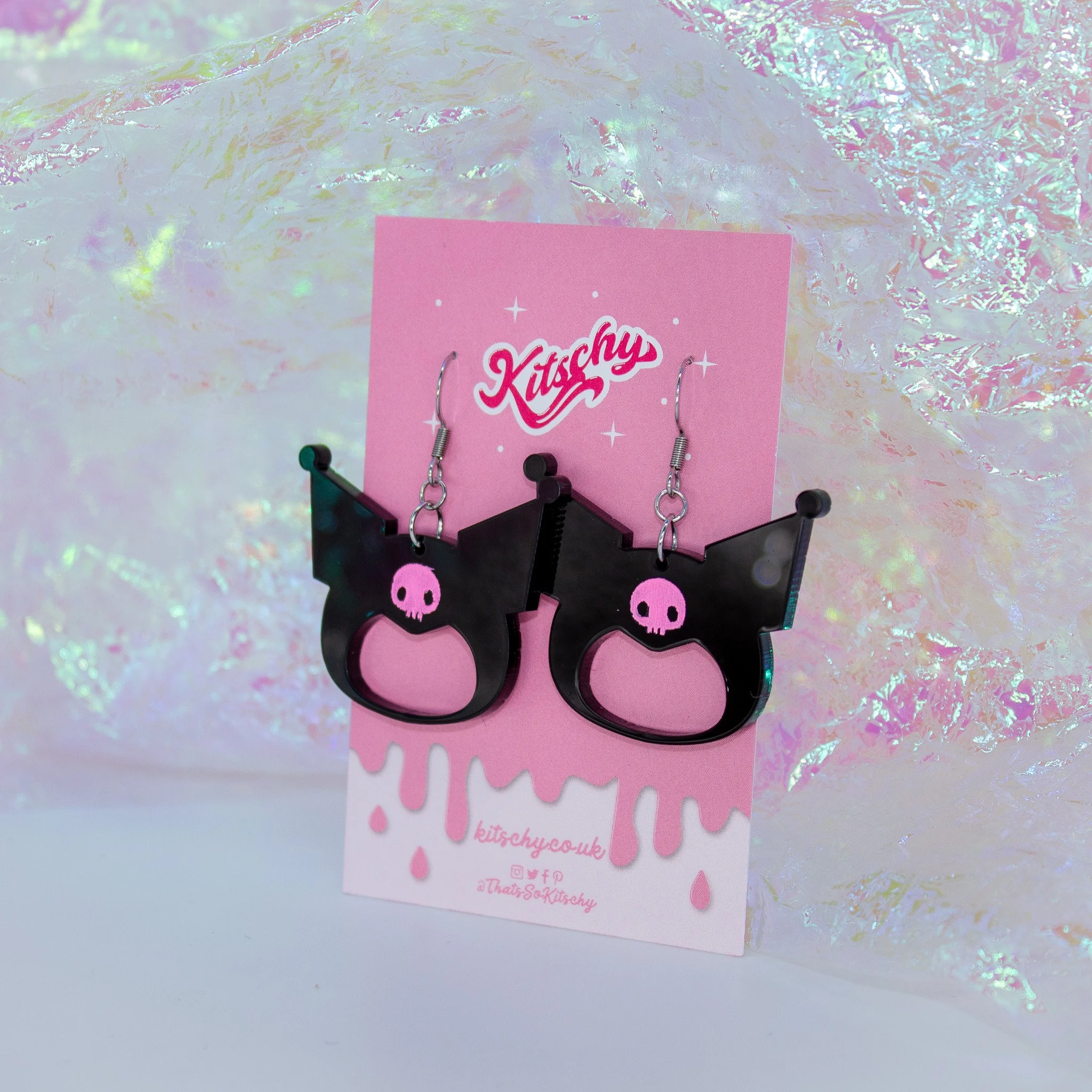 Hazbin Hotel Lute Exorcist Mask Angels Earrings — Kitschy - Handmade ...