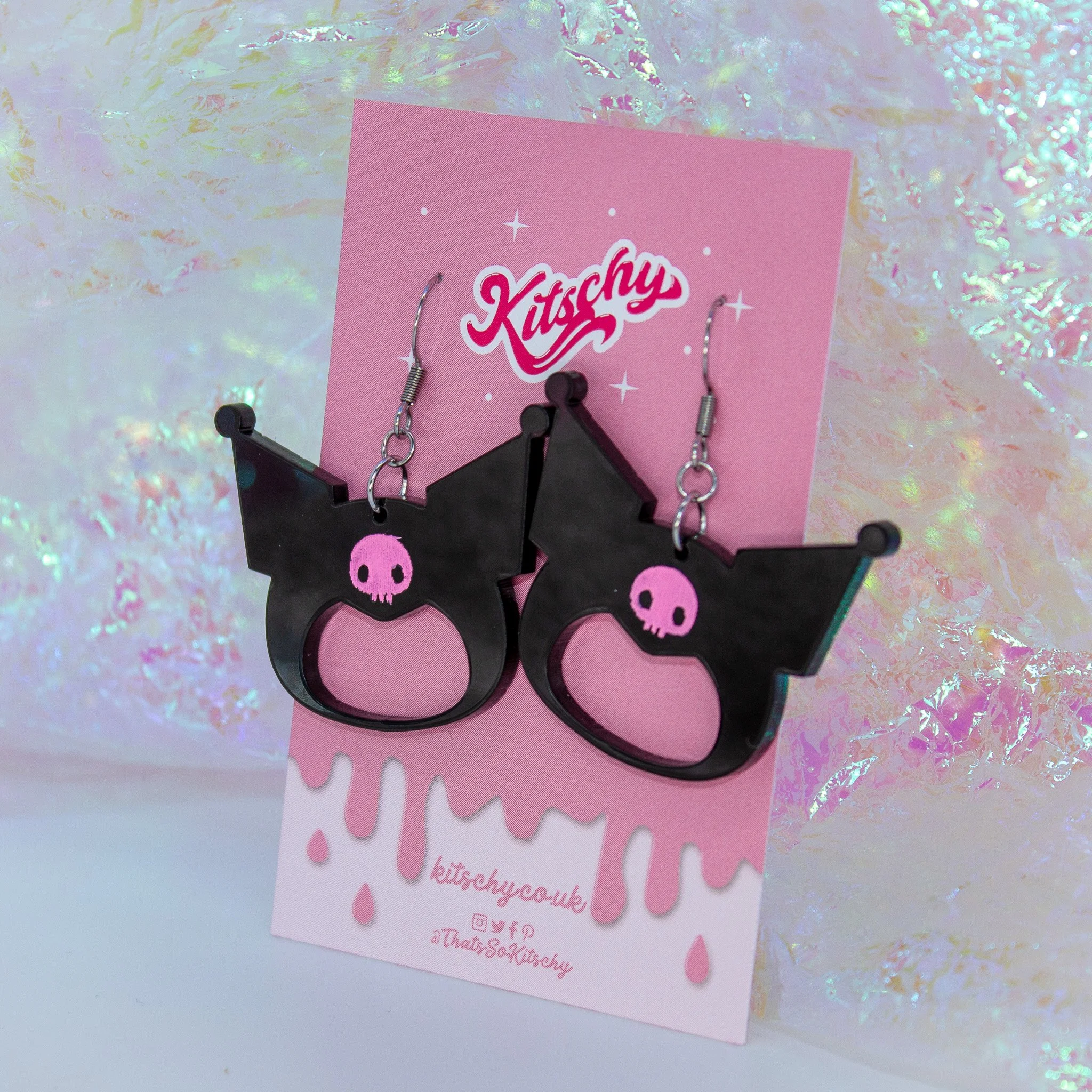Hazbin Hotel Lute Exorcist Mask Angels Earrings — Kitschy - Handmade ...