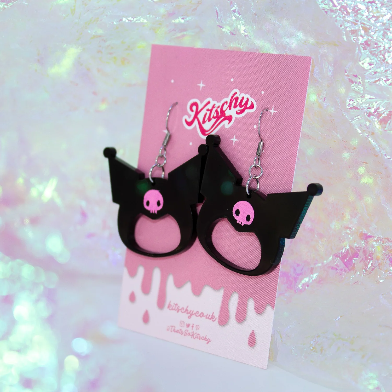 Hazbin Hotel Lute Exorcist Mask Angels Earrings — Kitschy - Handmade ...