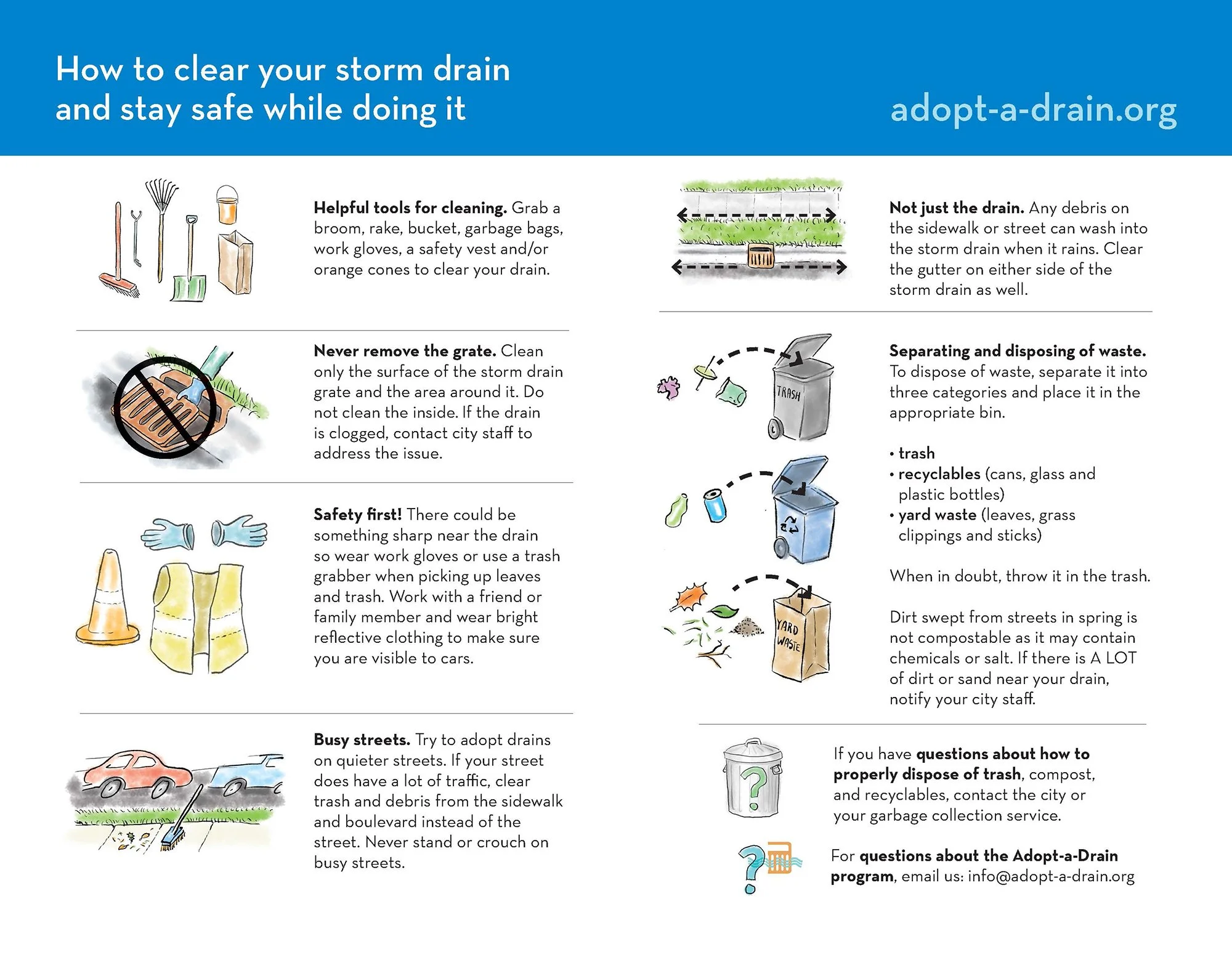 For Educators — Adopt-a-Drain