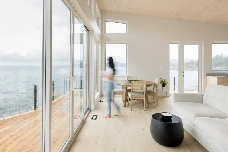 Custom living room design — Acacia Homes