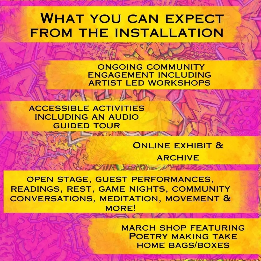 POETRY MAKING PLAYGROUND — Chicago Hip Hop Theater Fest
