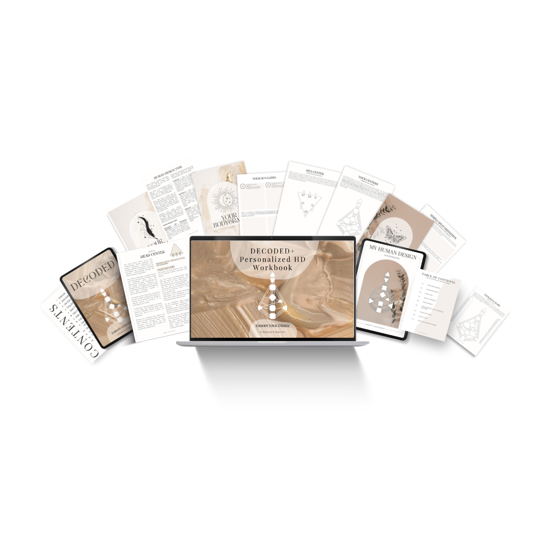 DECODED - Digital Human Design Reading — Embody Your Energy