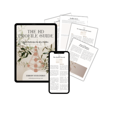 Decoding the Dynamics: The 12 Human Design Profiles — Embody Your Energy