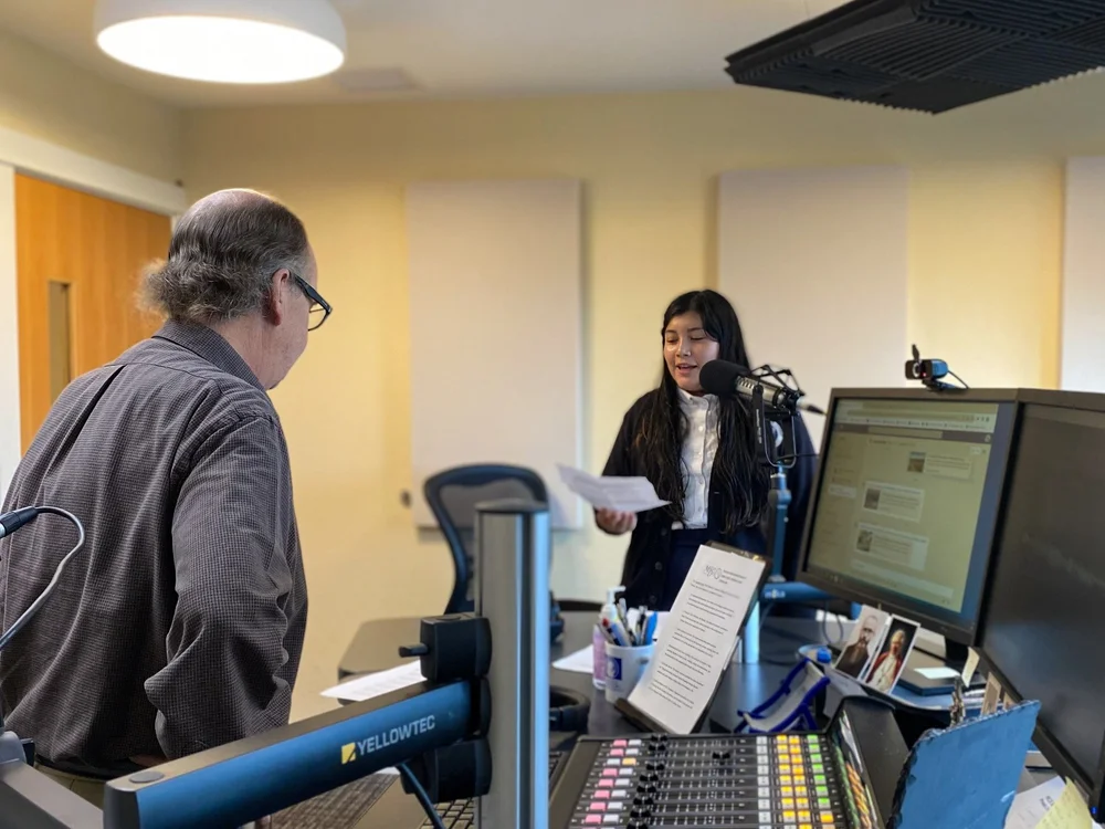 Students Visit Radio Studio — Chesterton Academy of Saint Pier Giorgio ...