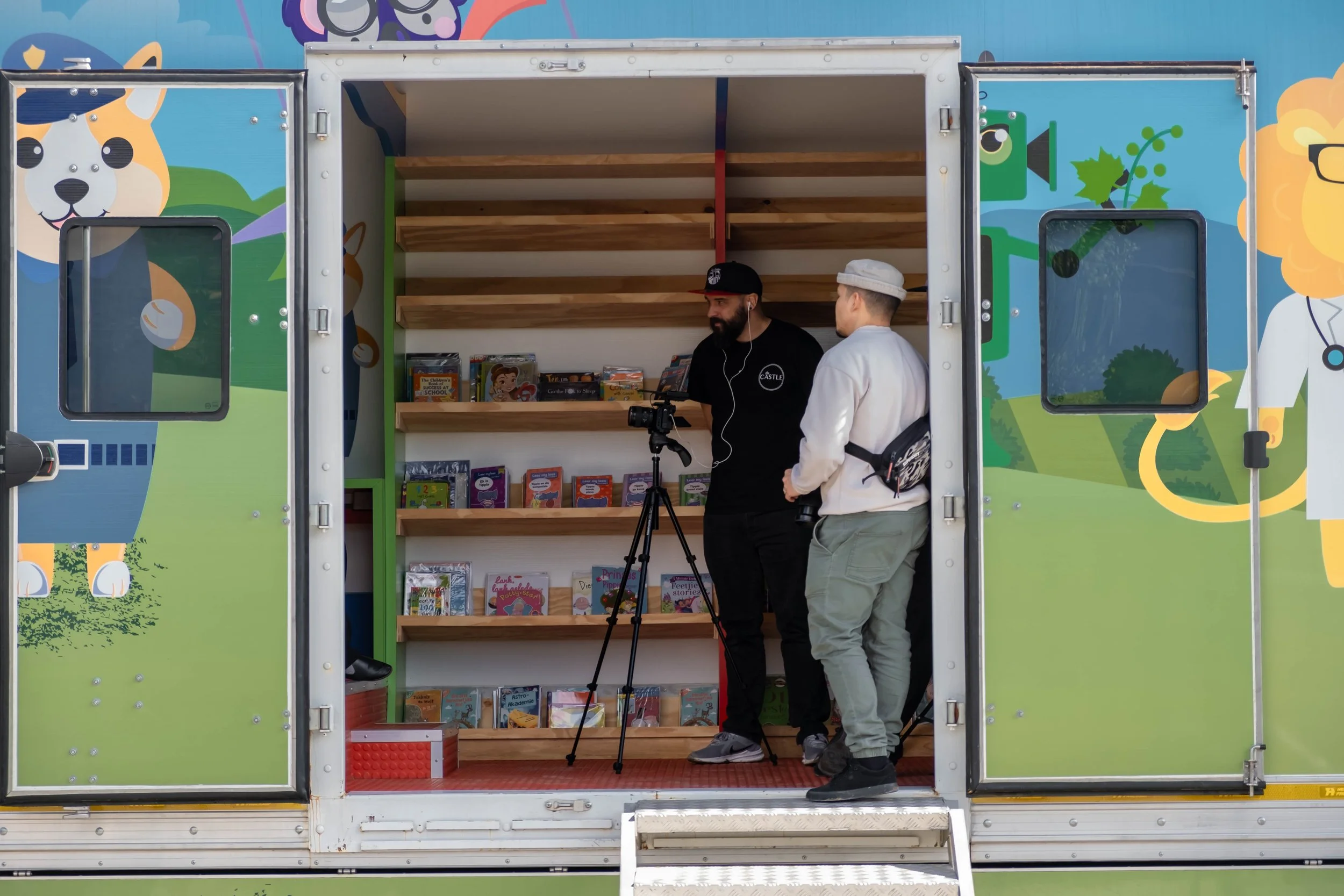 A Visit to Our New Mobile Library — Du Toitskloof Fairtrade Initiative