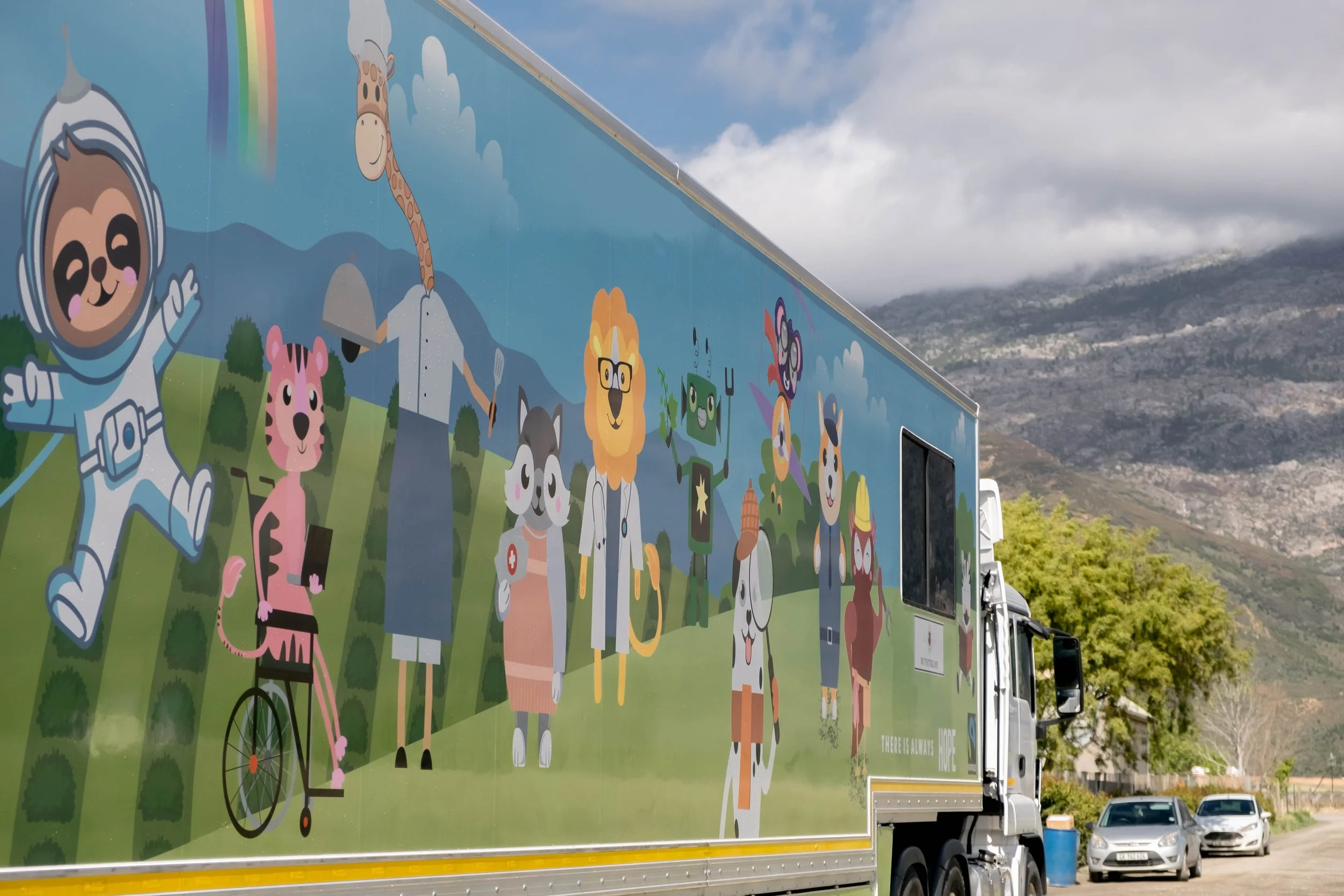 A Visit to Our New Mobile Library — Du Toitskloof Fairtrade Initiative