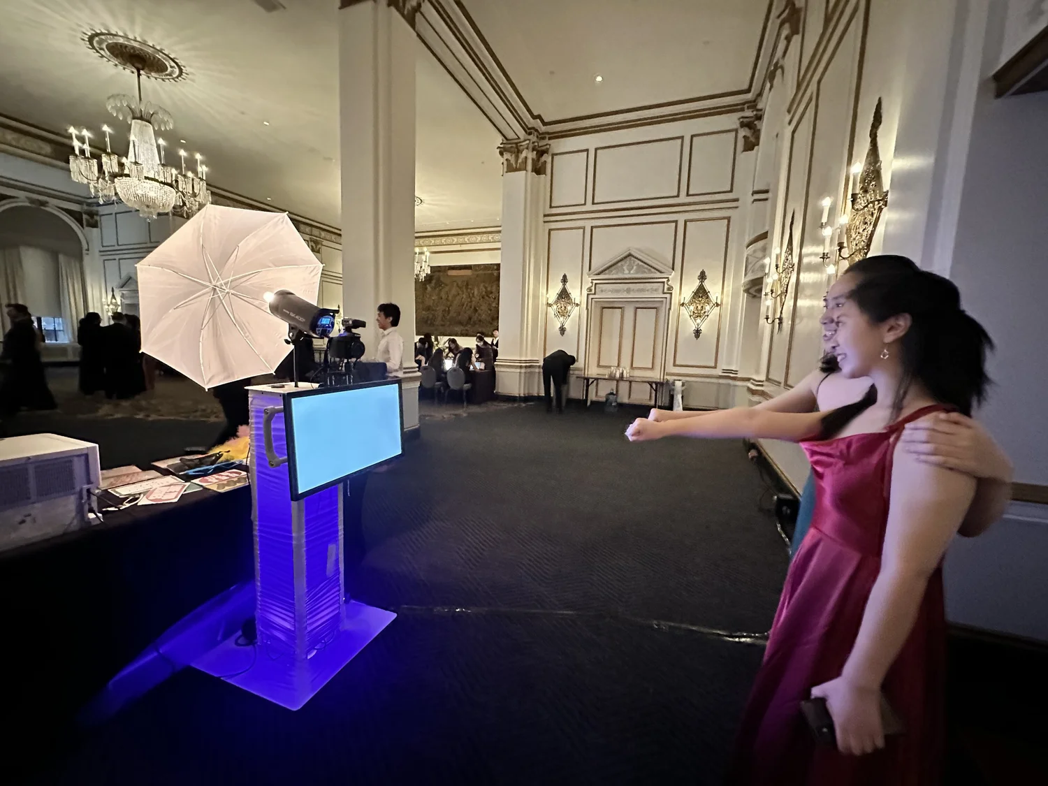 Interactive Touchscreen Photo Booth for Rental