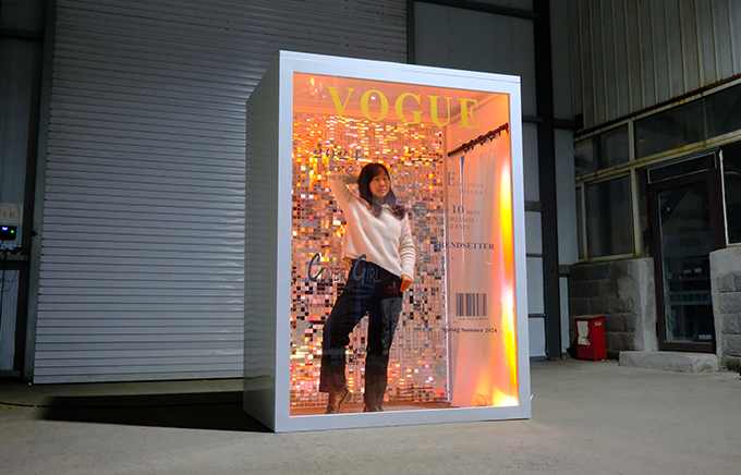 Vogue Magazine Box Photo Booth Rental for Memorable Events