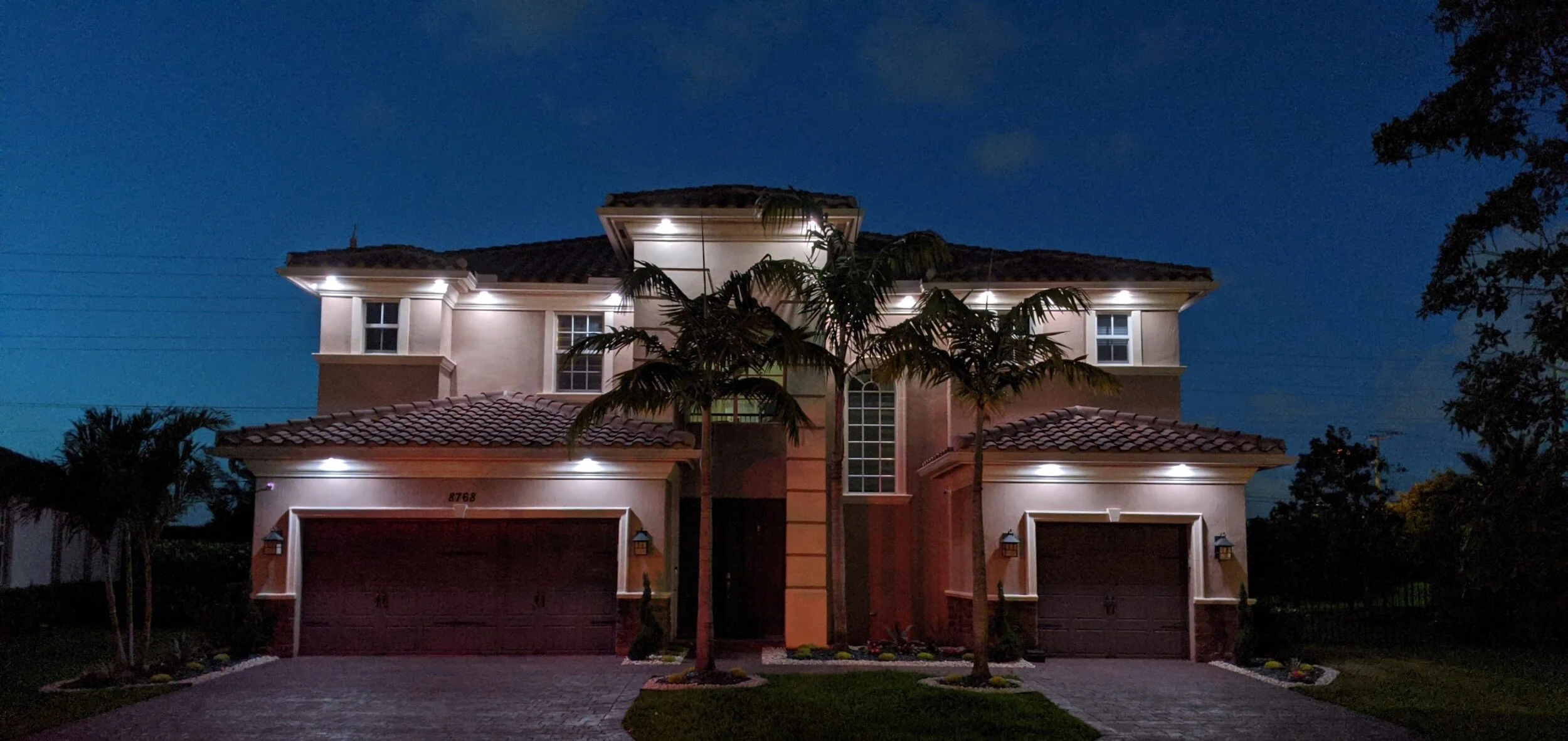 Flush Mounted Soffit Down Lighting | Illuminate & Enhance Now ...