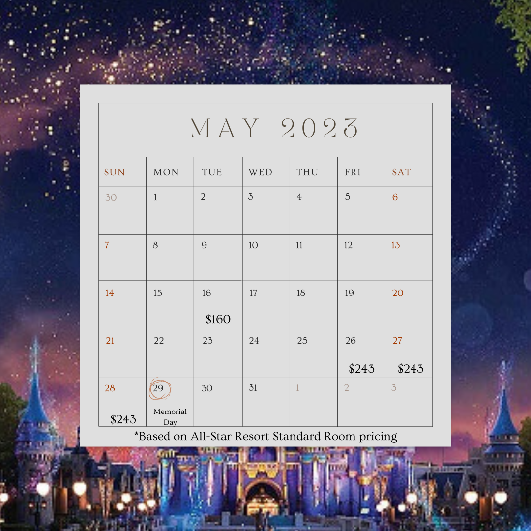 Least and Most Expensive Days at Disney World Resorts — Magic Me Vacations