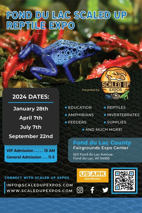 Fond du Lac, WI — Scaled Up Reptile Expo