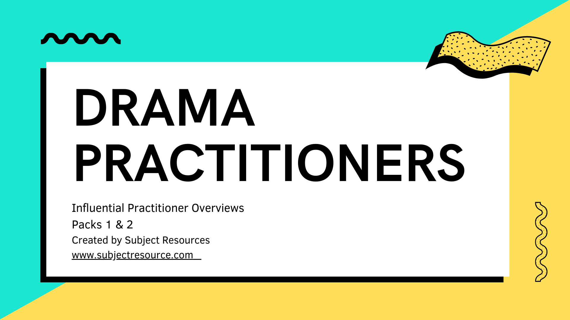 Top 5 A Level Drama Rehearsal Techniques — SubjectResources.com