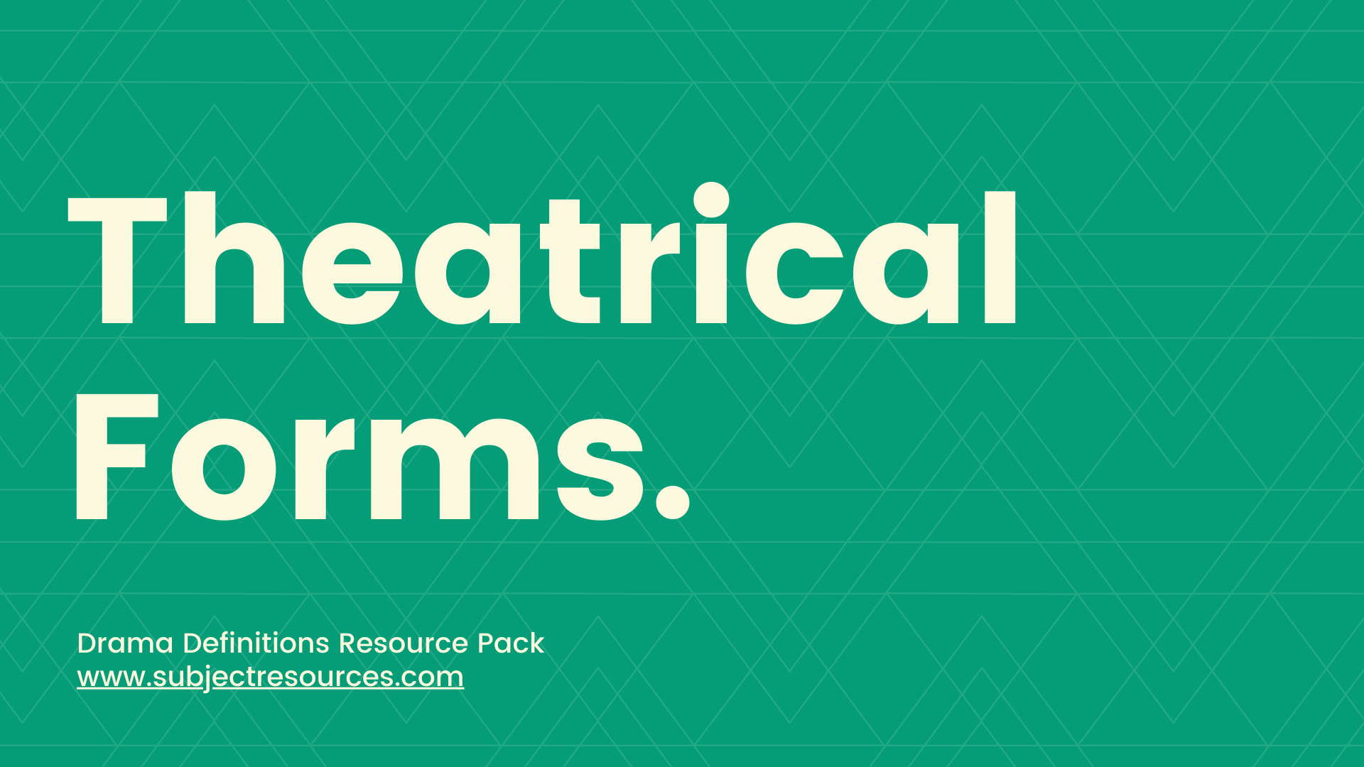 Technical Design Bundle — SubjectResources.com