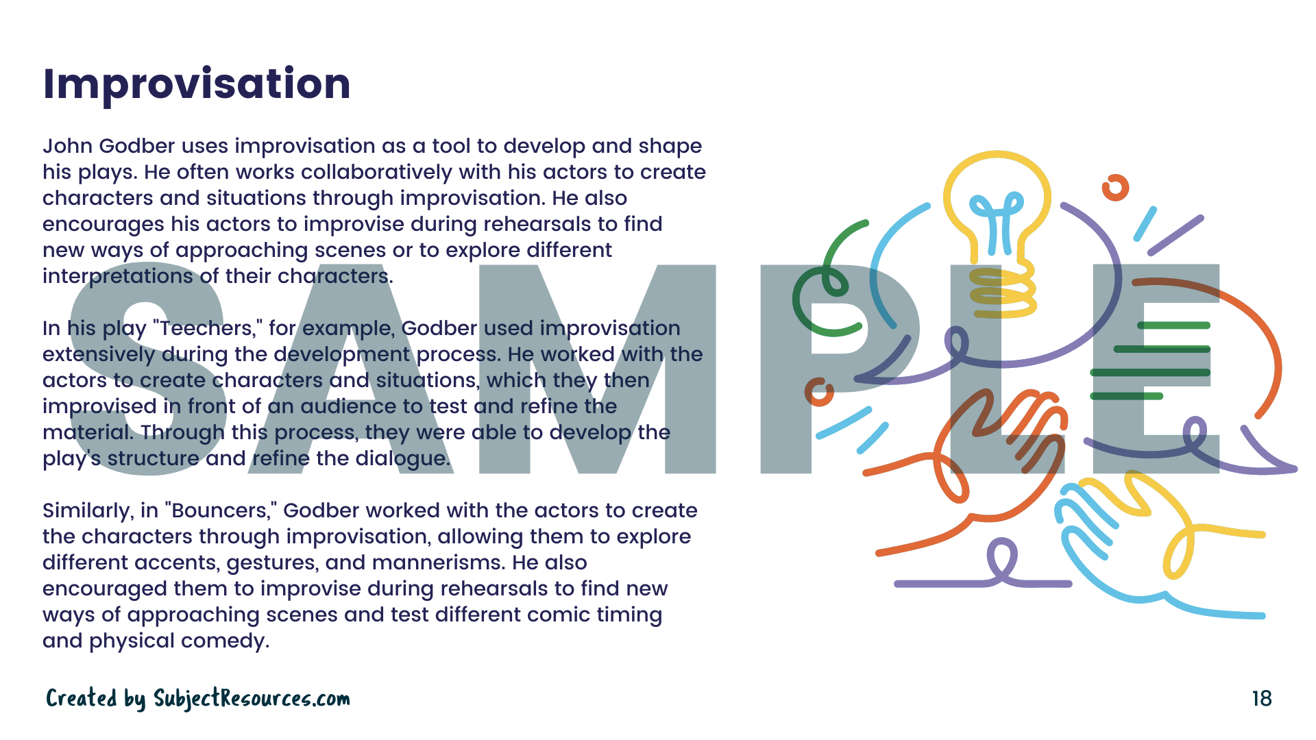 Teaching Konstantin Stanislavski - Scheme of Learning ...