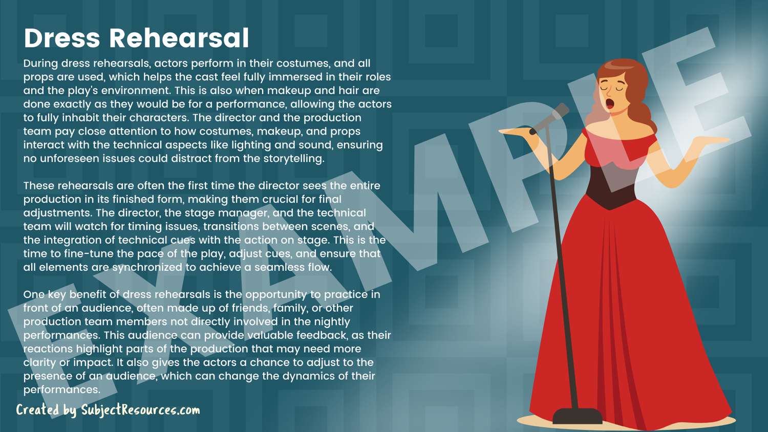 GCSE & A Level Lighting Design Resource Pack - Theatre ...