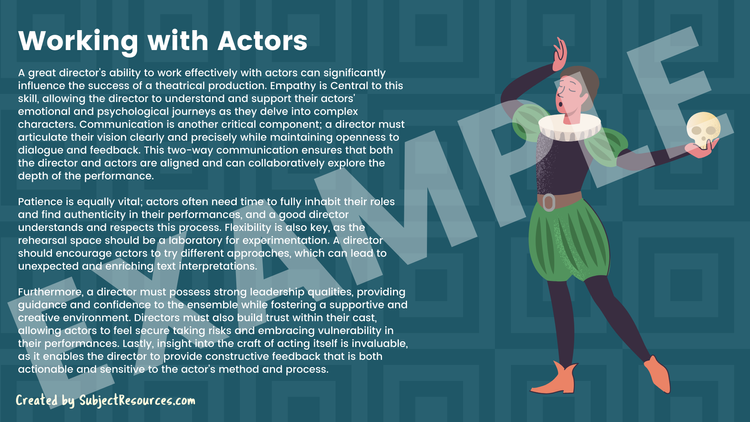 GCSE & A Level Lighting Design Resource Pack - Theatre ...