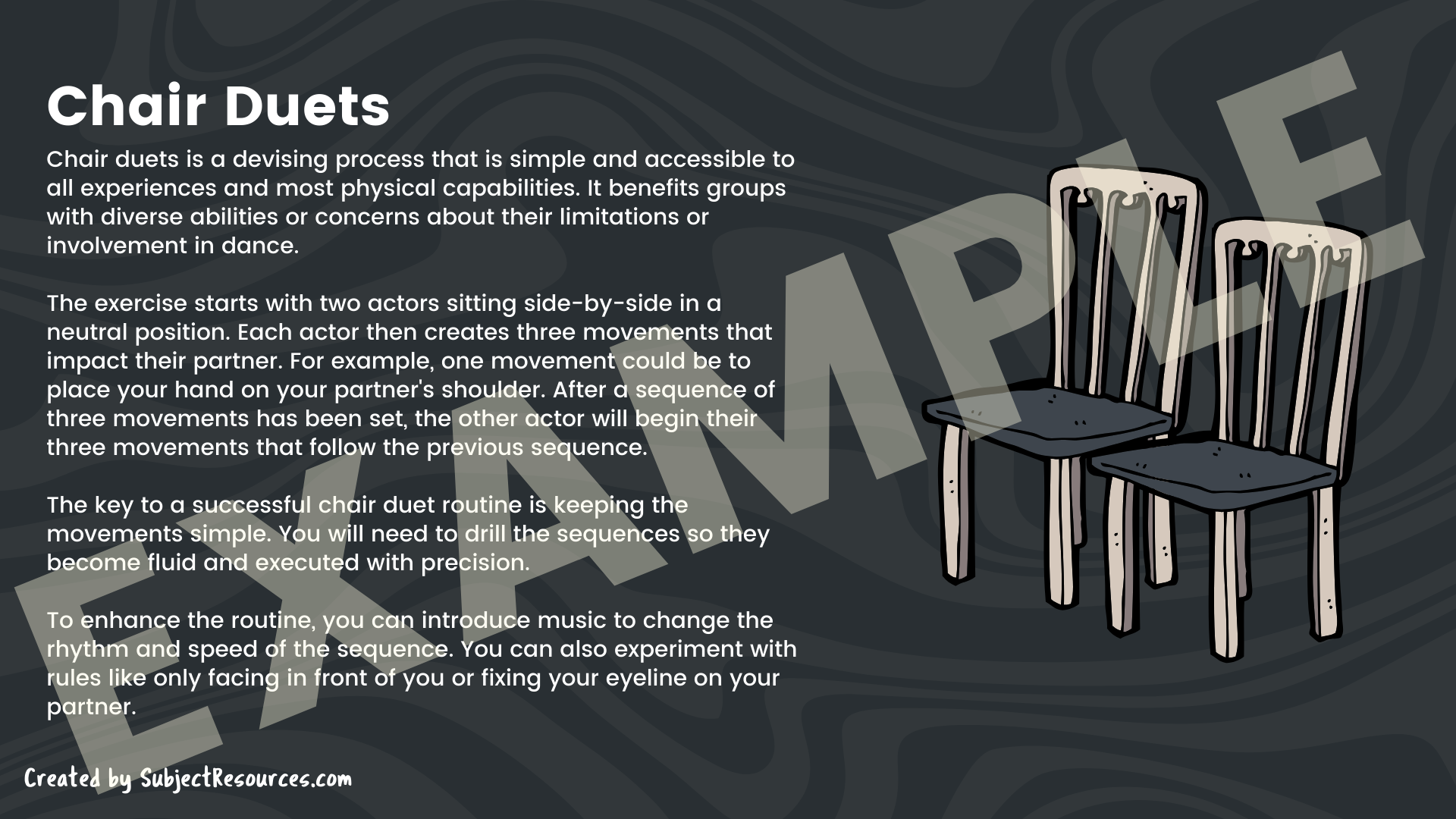 Steven Berkoff Drama Practitioner Resource Pack — SubjectResources.com