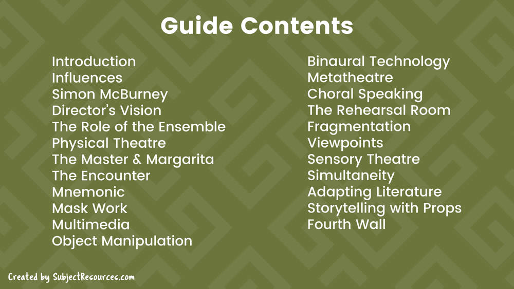 Frantic Assembly - Practitioner Pack — SubjectResources.com