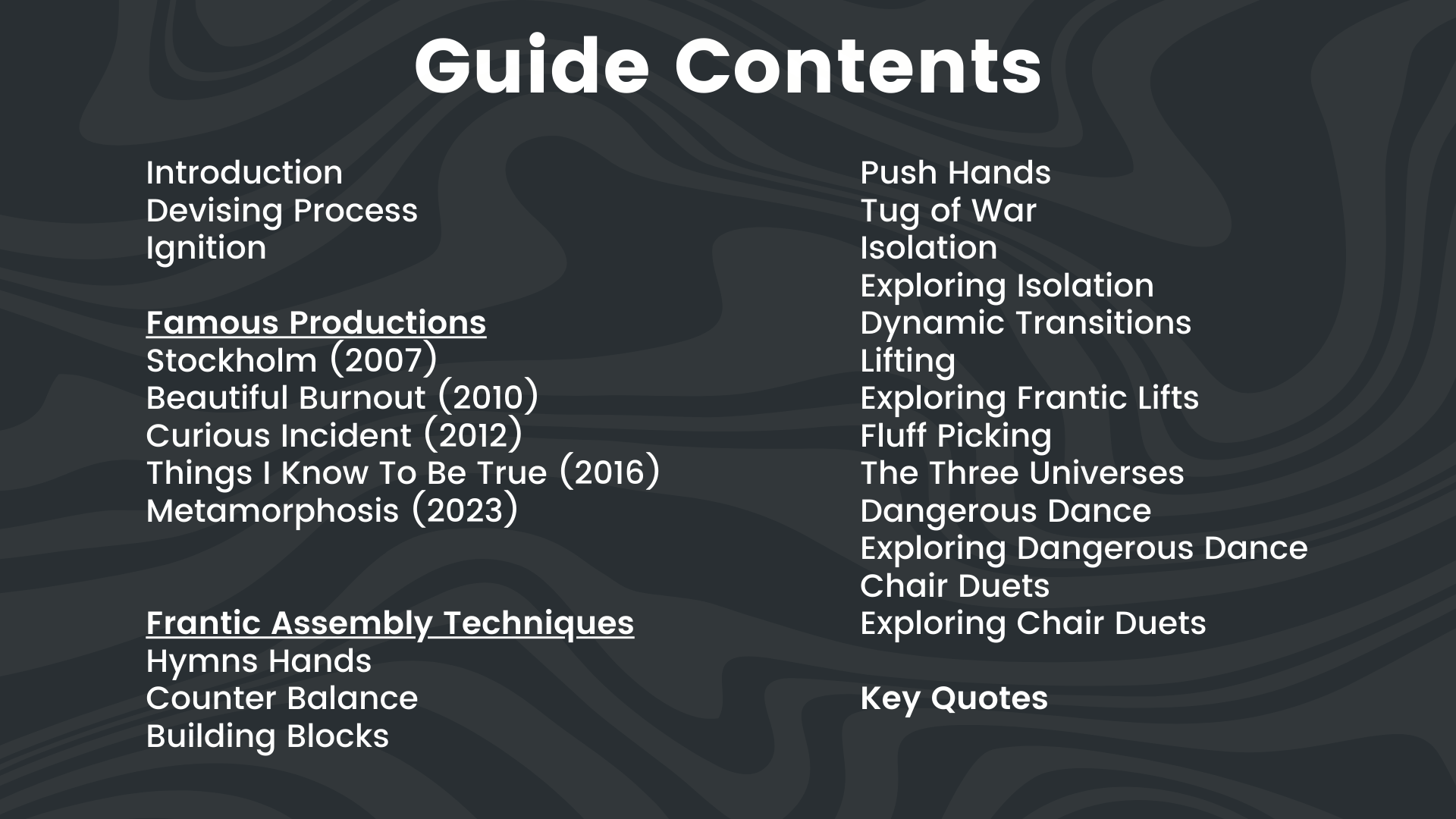 Steven Berkoff Drama Practitioner Resource Pack — SubjectResources.com
