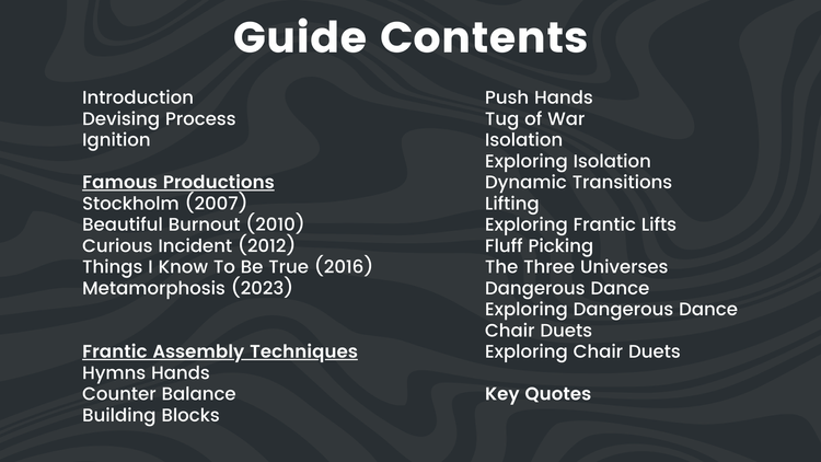 Katie Mitchell Practitioner Pack: In-Depth Drama Teaching Resource for Directors and Actors ...