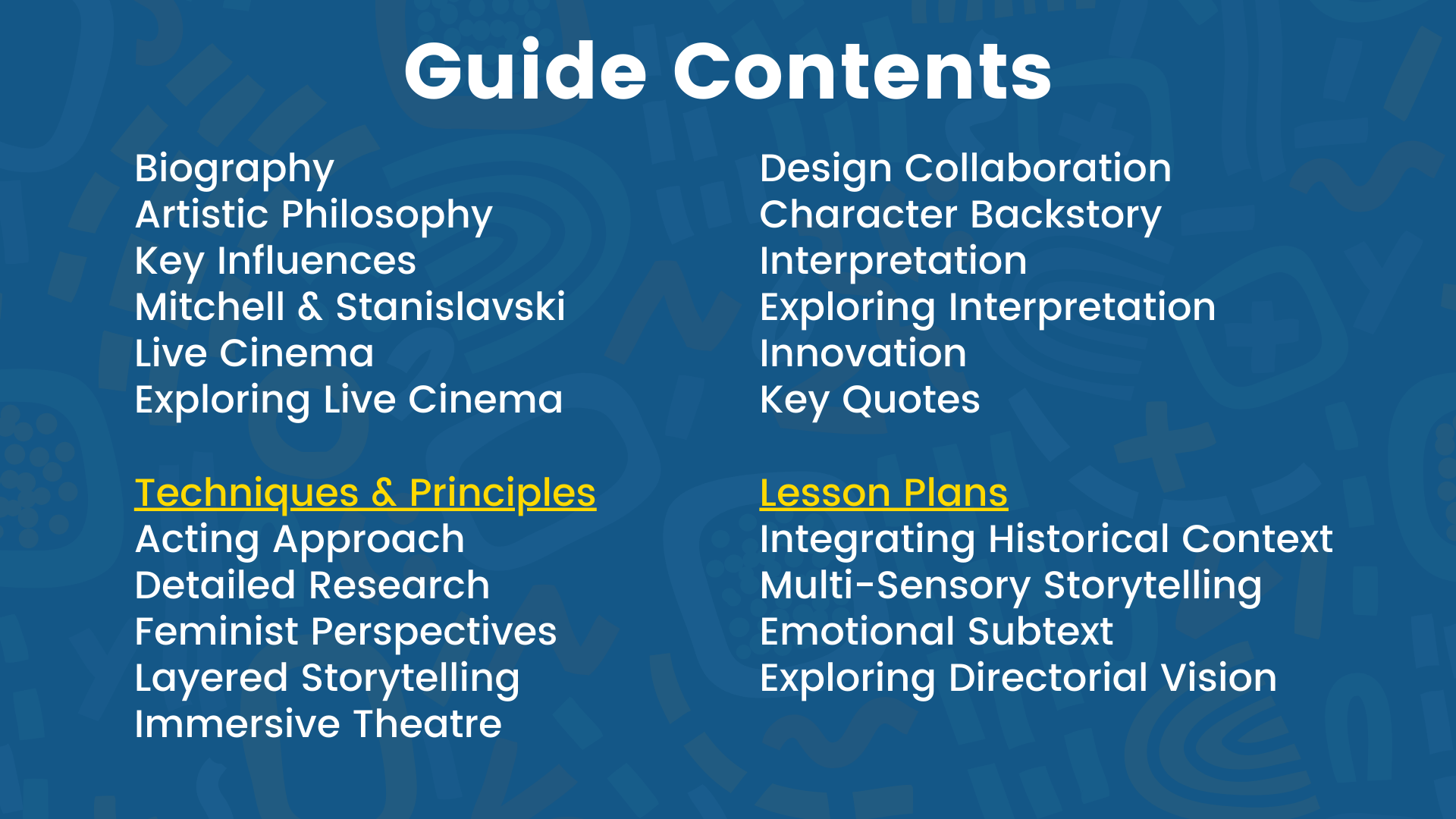 Frantic Assembly - Practitioner Pack — SubjectResources.com