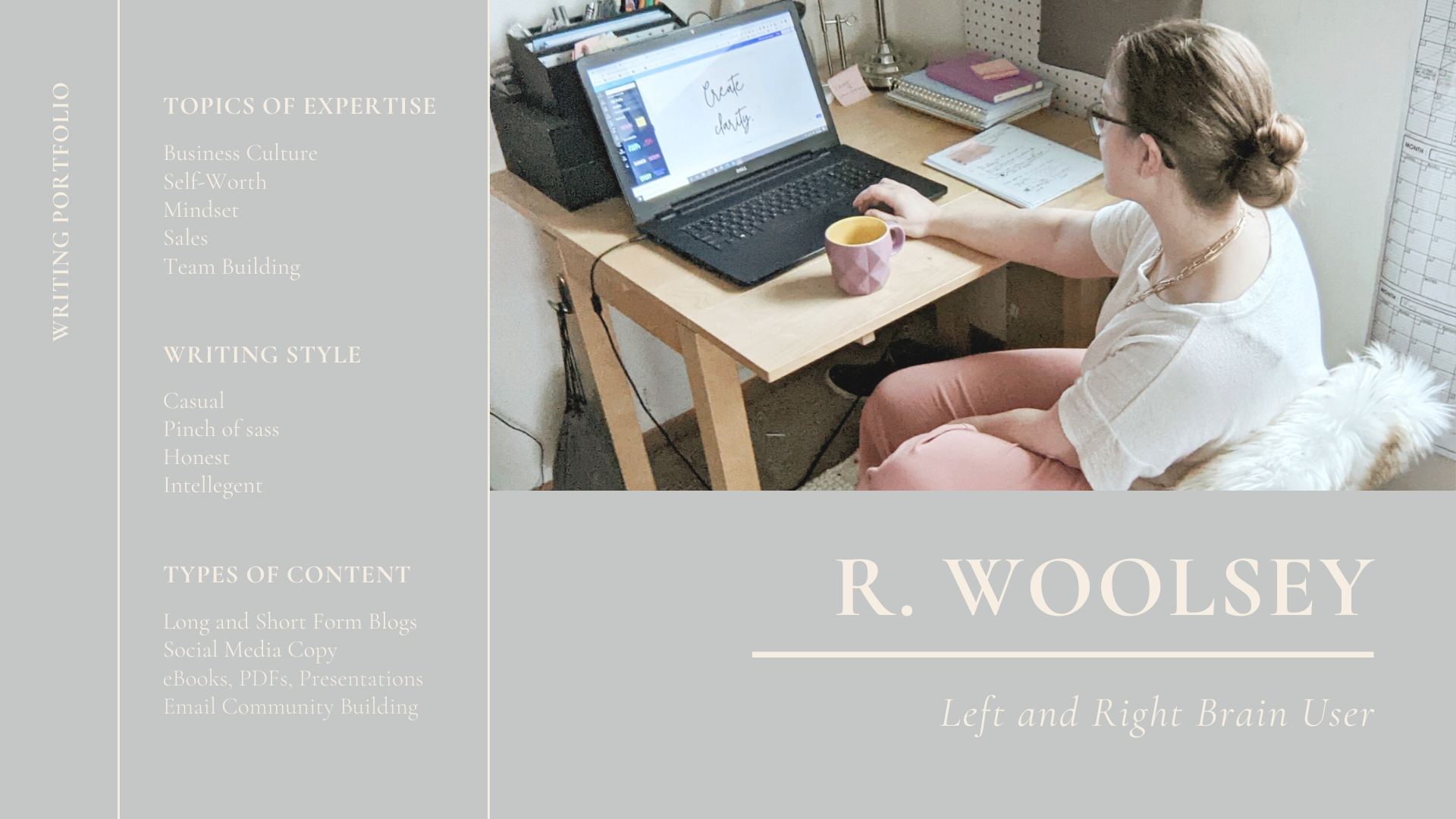 How to Create a Writing Portfolio — Copy House Urchin