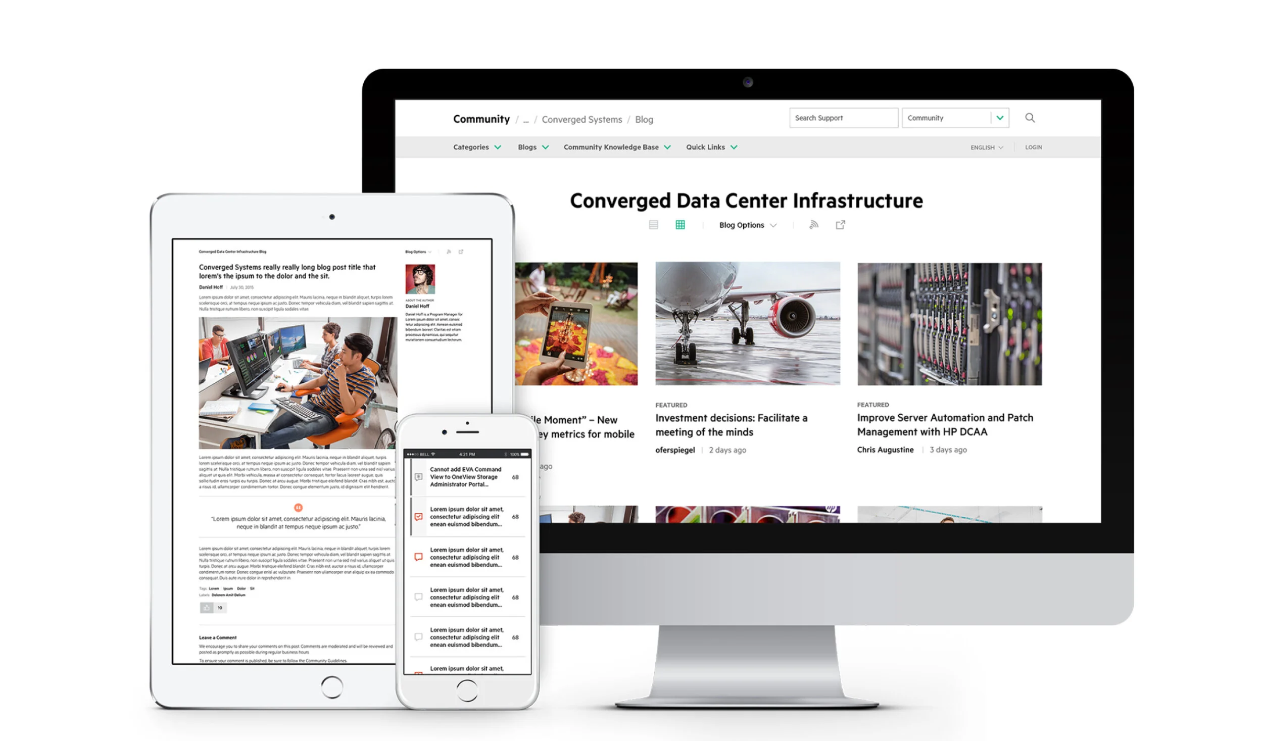 Hewlett Packard Enterprise • Visual Design — Jinhee Hong's Portfolio