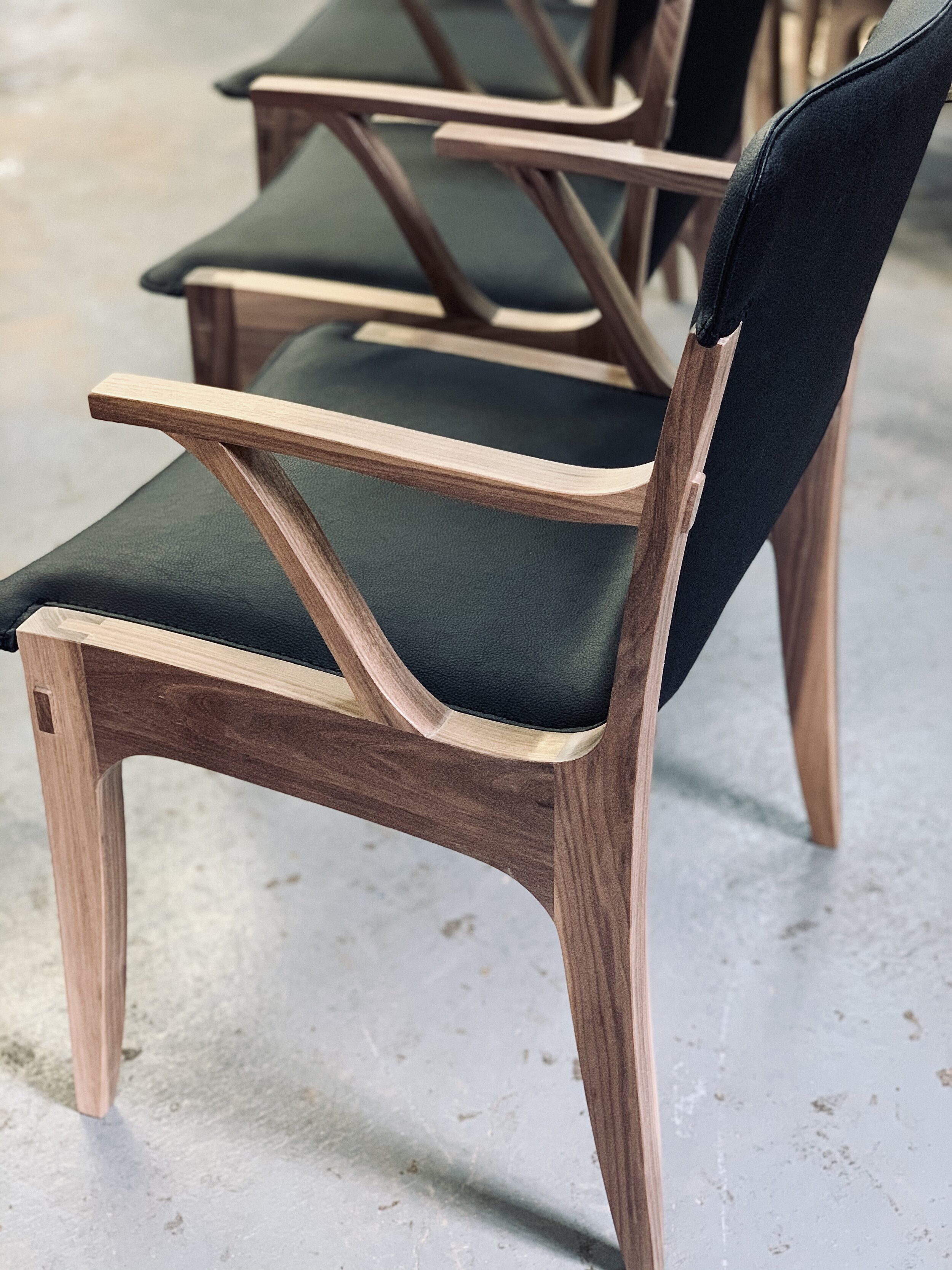 Emi Slim Dining Chair — Picchios: Chairs 100% Handcrafted in America