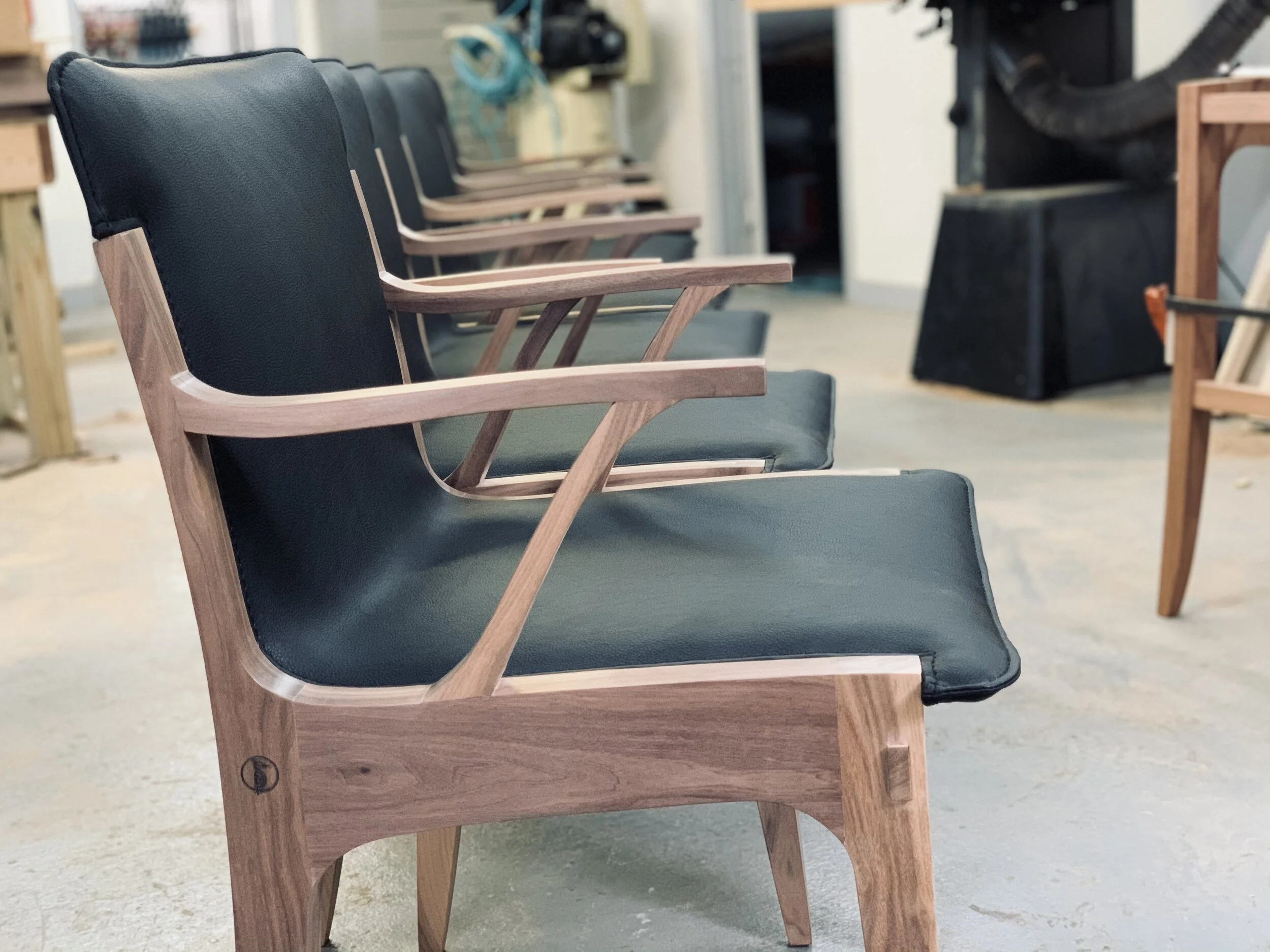 Emi Slim Dining Chair — Picchios: Chairs 100% Handcrafted in America