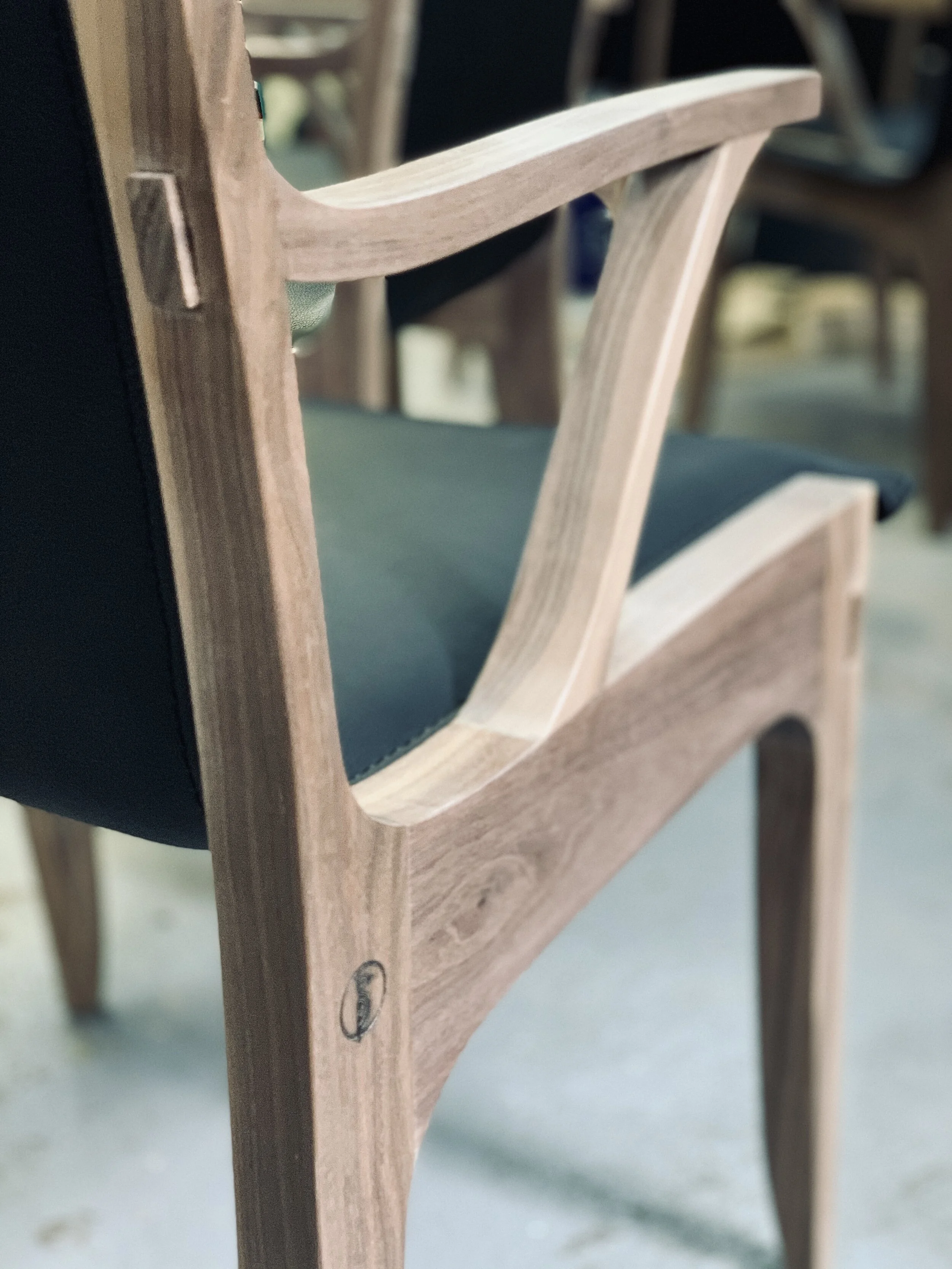 Emi Slim Dining Chair — Picchios: Chairs 100% Handcrafted in America