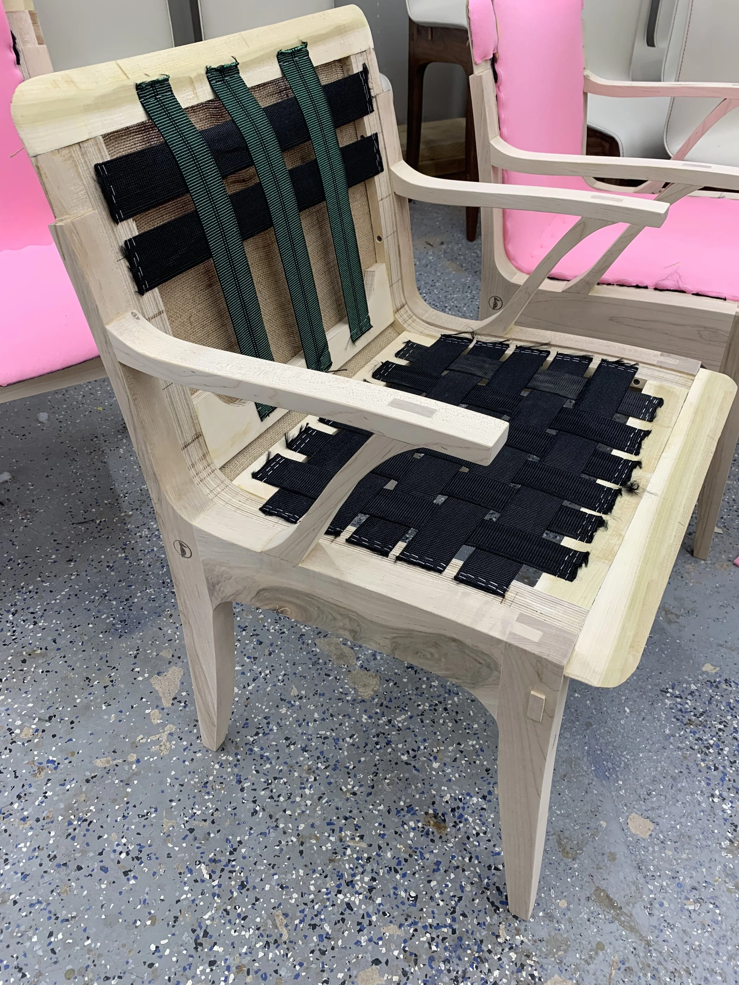 Emi Slim Dining Chair — Picchios: Chairs 100% Handcrafted in America