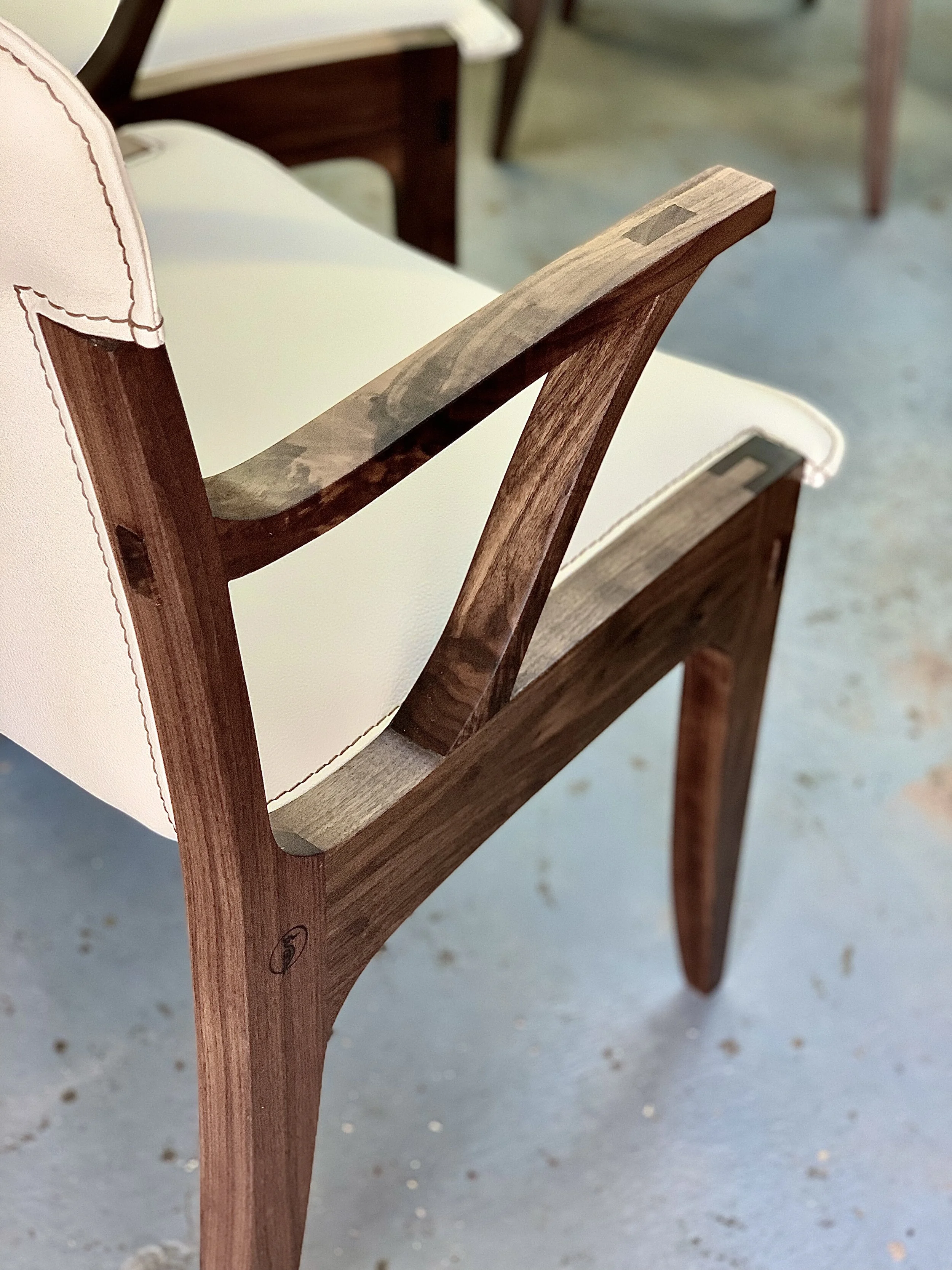 Emi Slim Dining Chair — Picchios: Chairs 100% Handcrafted in America