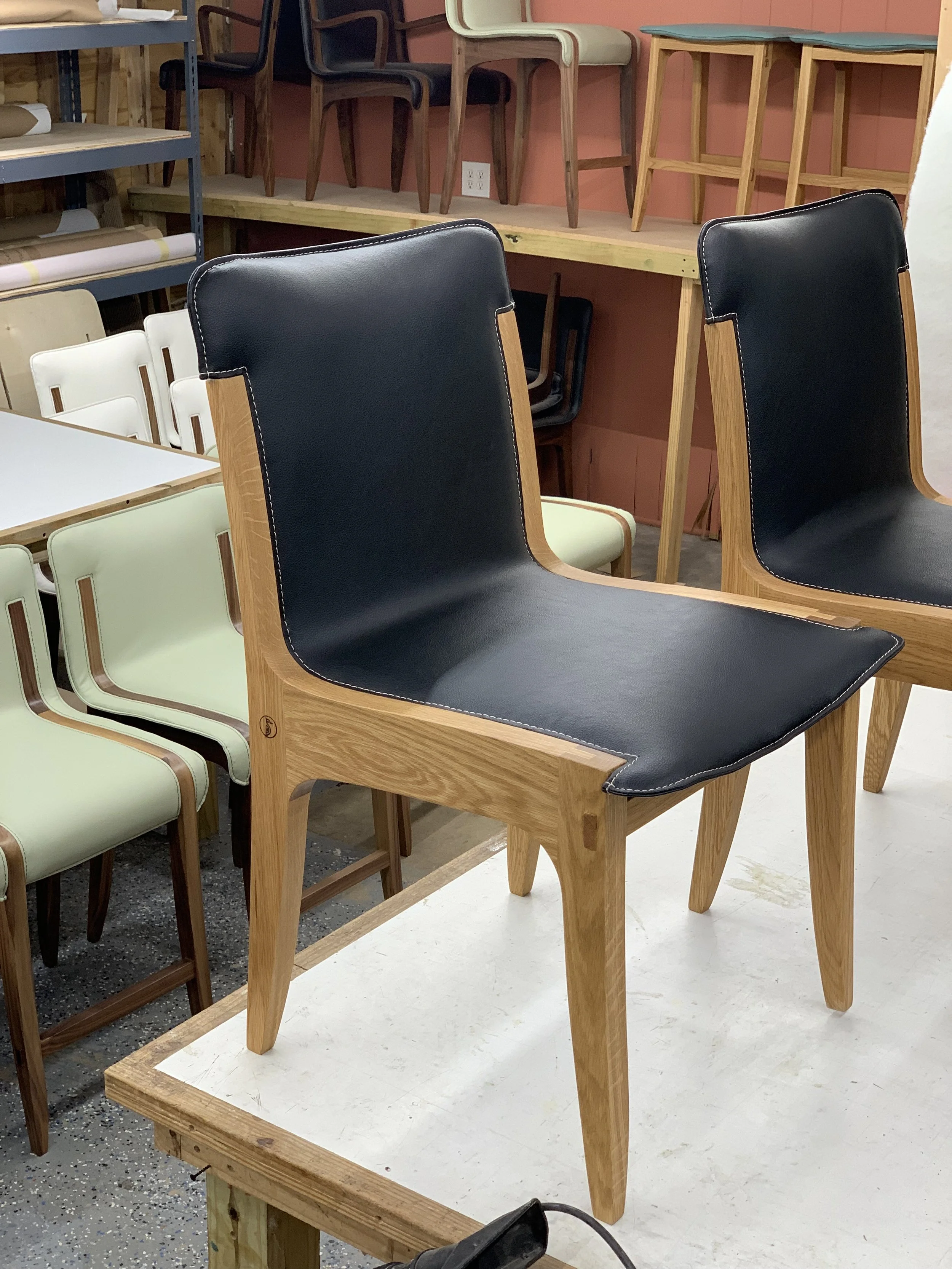 Emi Slim Dining Chair — Picchios: Chairs 100% Handcrafted in America
