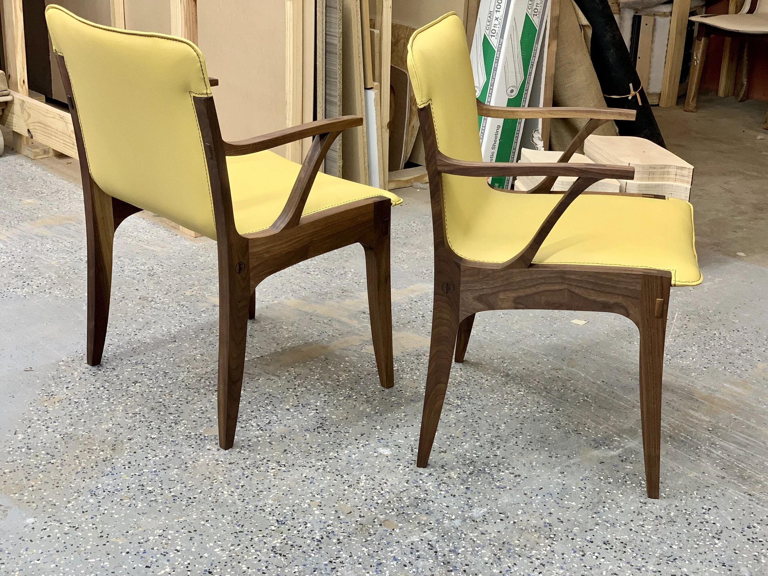 Emi Slim Dining Chair — Picchios: Chairs 100% Handcrafted in America