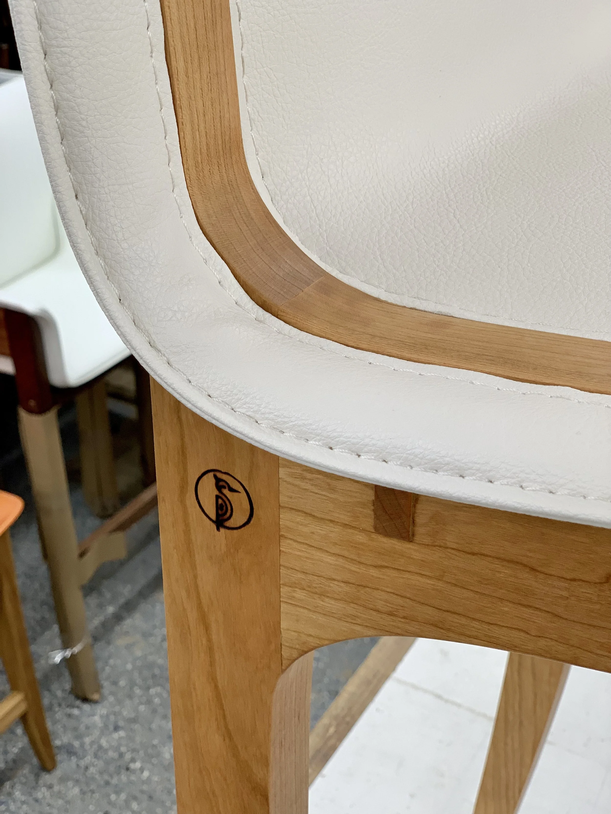 CocoLina Barstool — Picchios: Chairs 100% Handcrafted in America