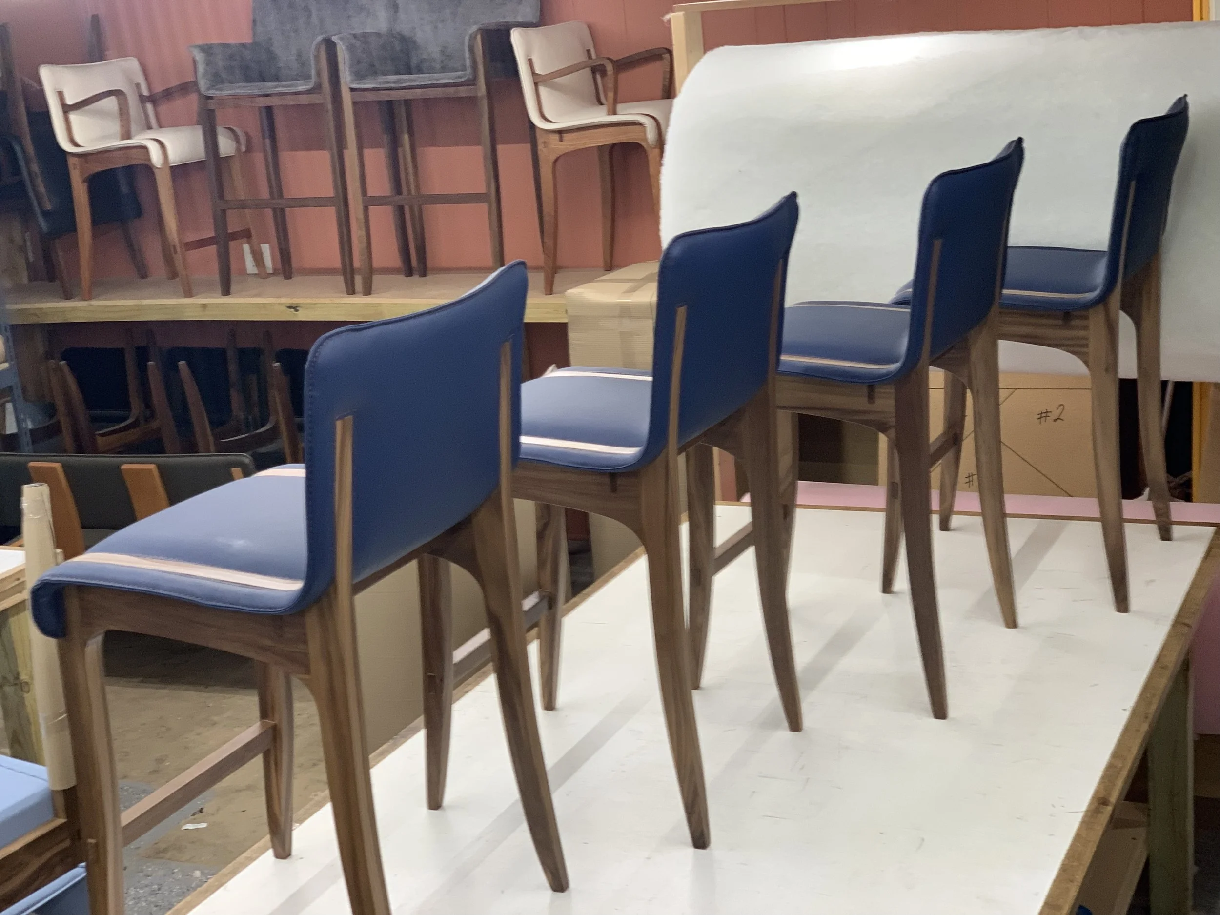 CocoLina Barstool — Picchios: Chairs 100% Handcrafted in America