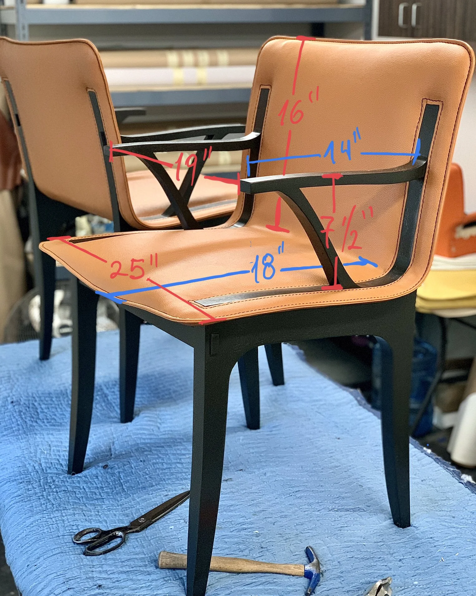 Emi Dining Chair — Picchios: Chairs 100% Handcrafted in America