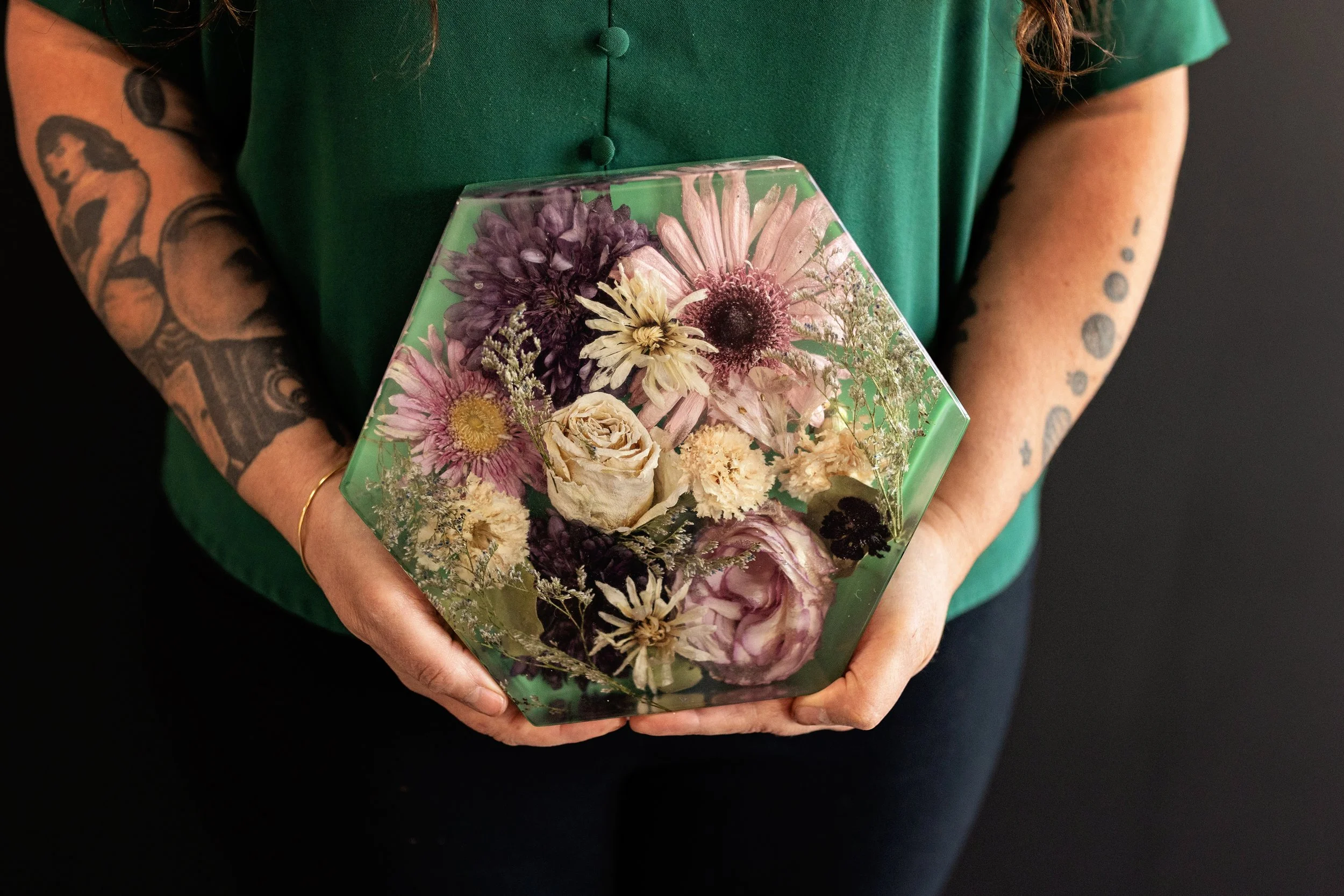 Fossil Flowers Floral Preservation-Weddings-Memorials