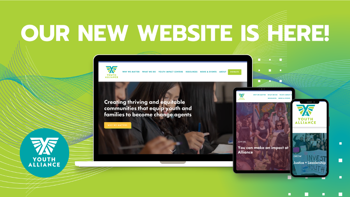 A new website launch for the next 7️⃣ Generations — Youth Alliance