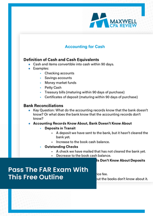 FAR Exam Outline